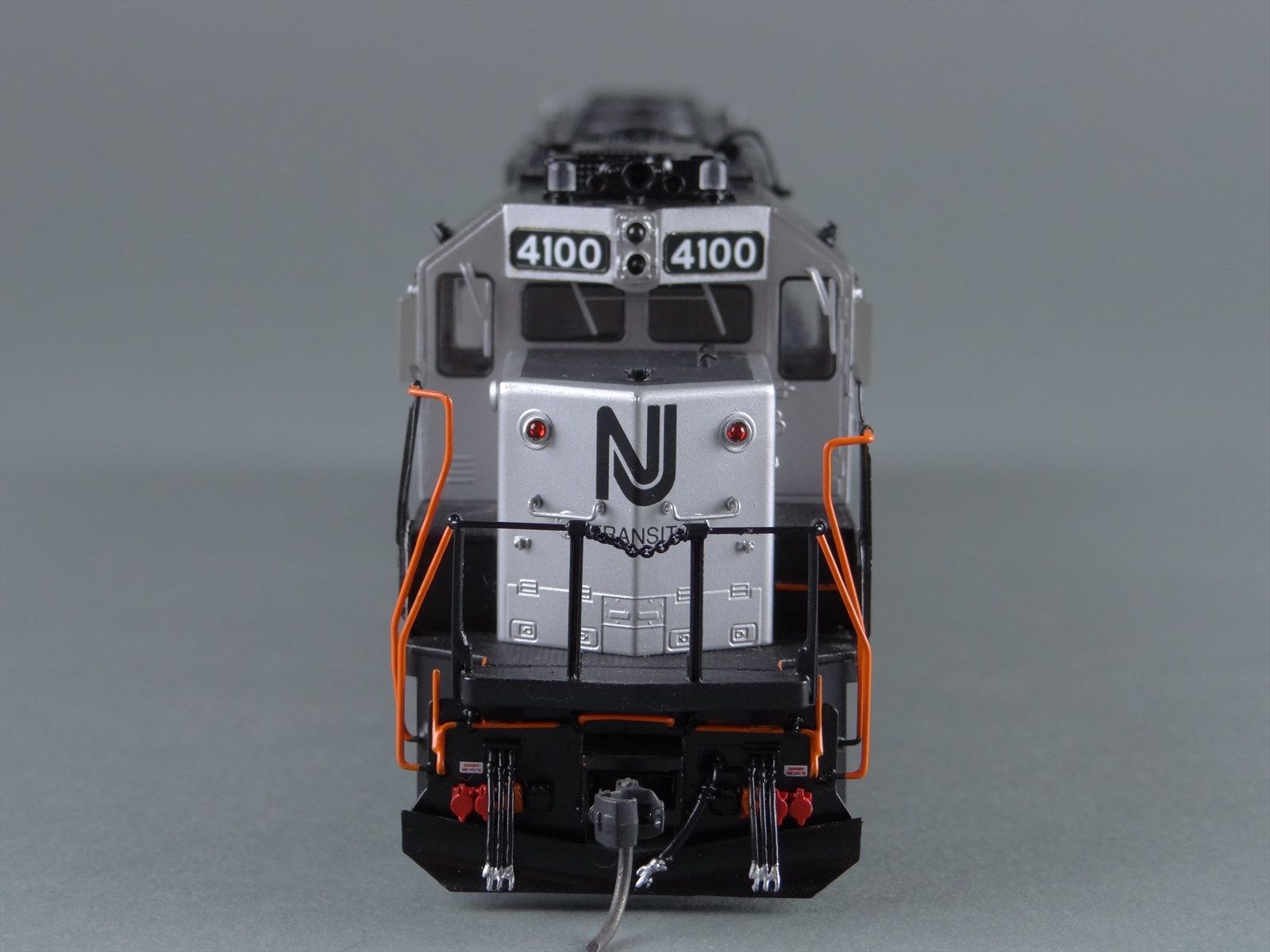 HO Brass OMI 87010145.1 Overland NJT NJ Transit GP40P Diesel #4100