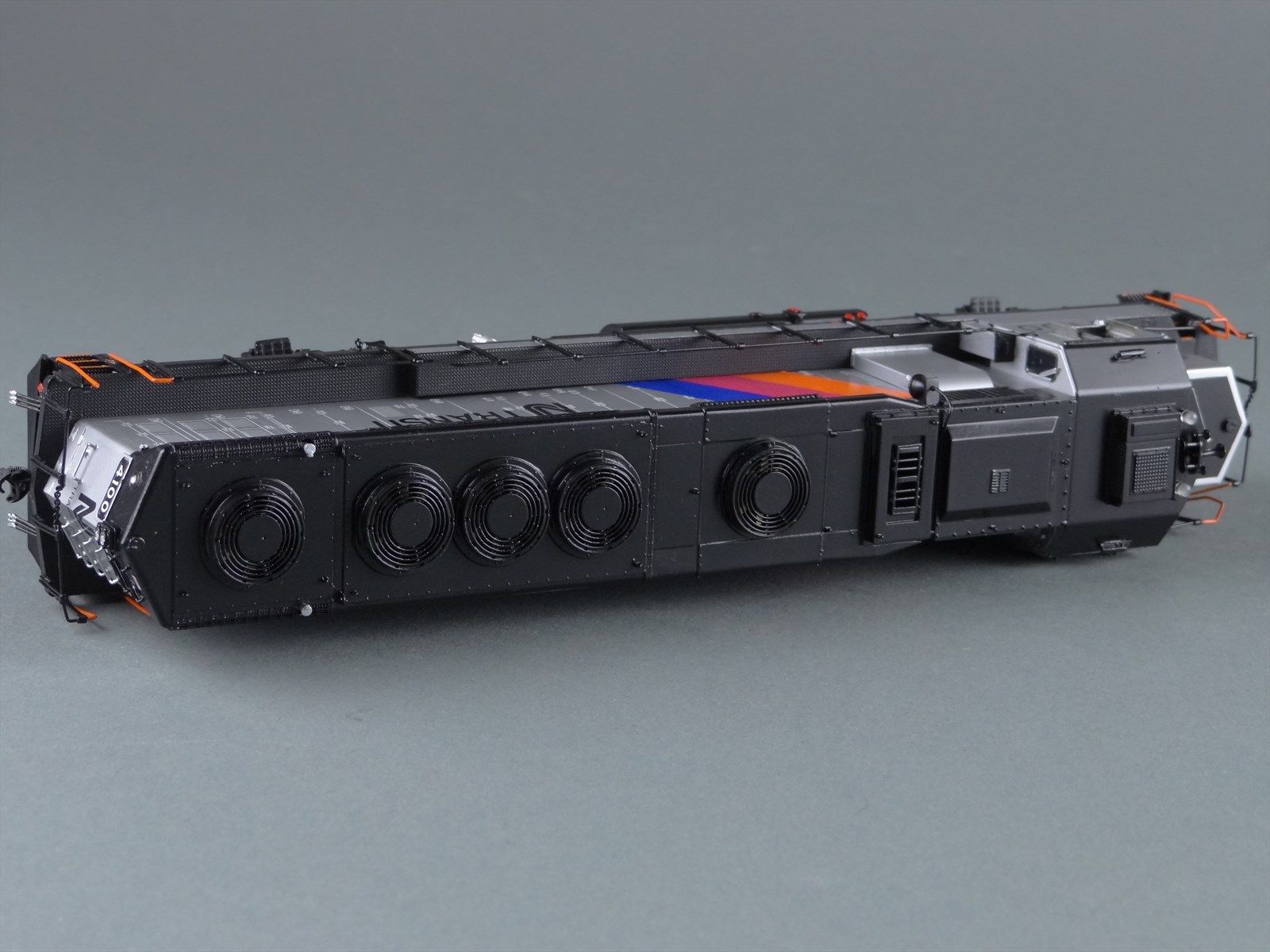 HO Brass OMI 87010145.1 Overland NJT NJ Transit GP40P Diesel #4100