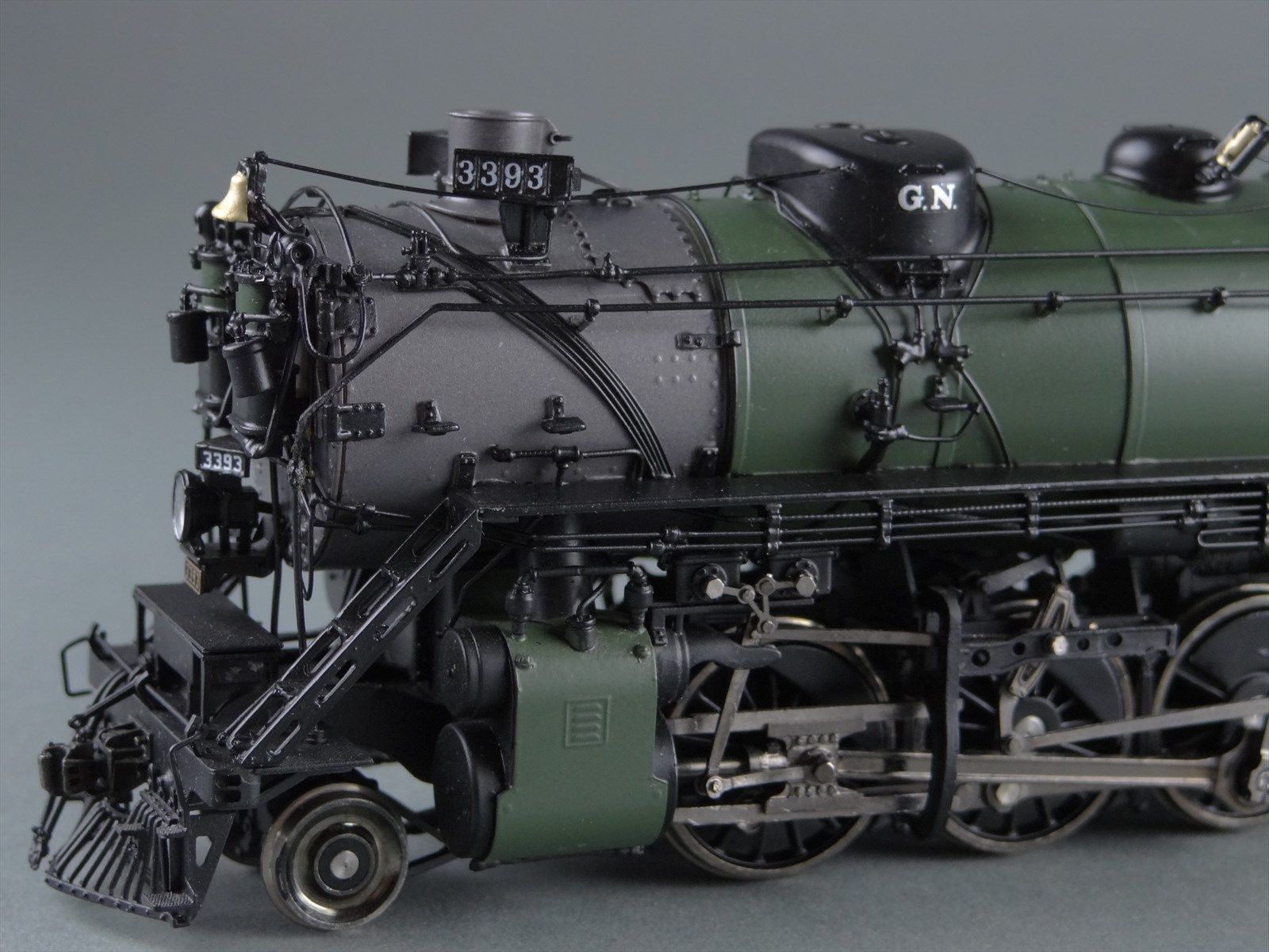 HO GPM Glacier Park GN Great Northern O-8 2-8-2 #3393 Glacier