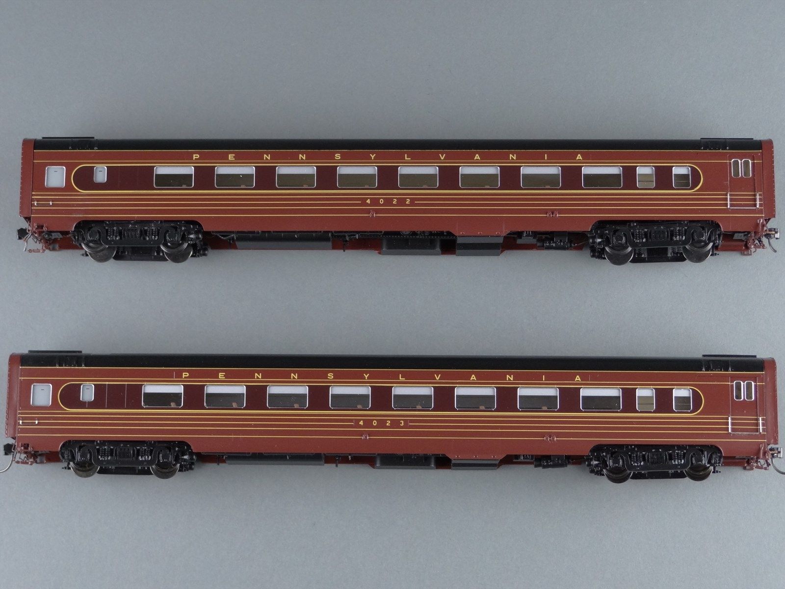 HO CIL 2461.1S PRR Southwind 7-Car Passenger Set + 4-6-2 K-4s Loco w ...