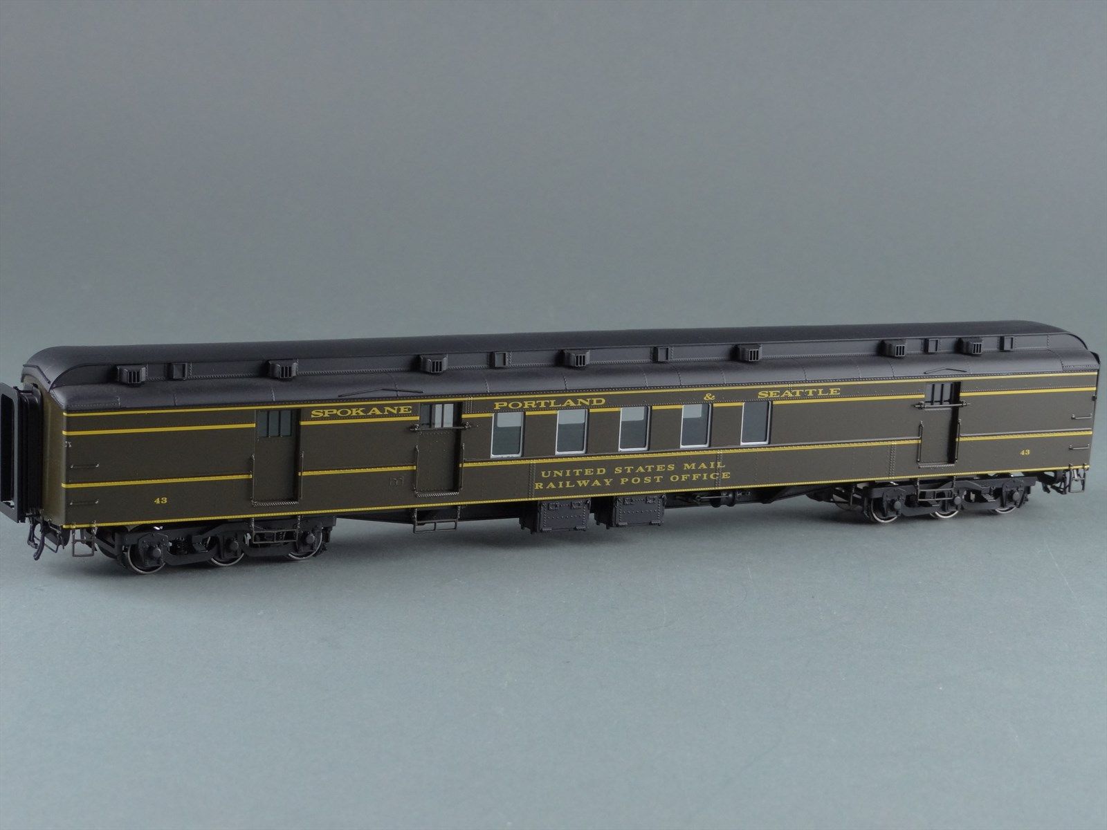 HO W&R Enterprises SP&S Postal Baggage Car #43