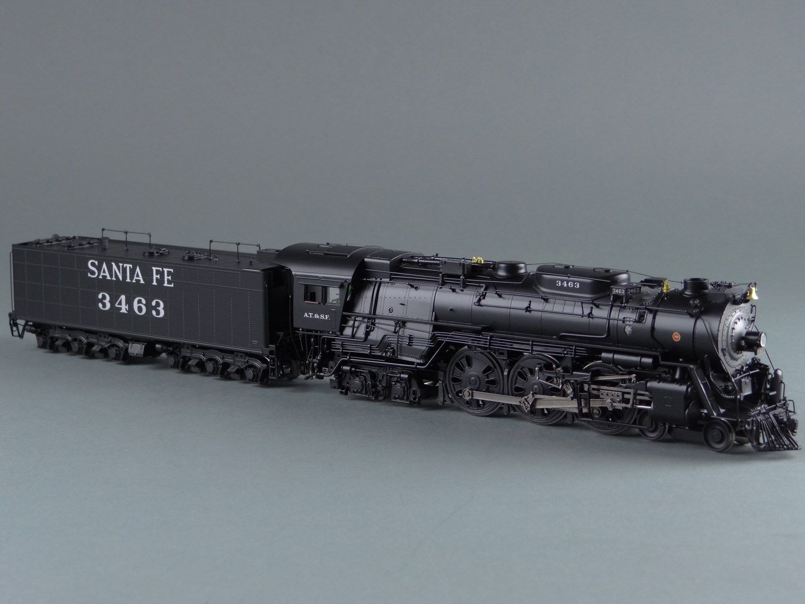 HO GPM Glacier Park ATSF Santa Fe 4-6-4 #3463 1950's Modernized