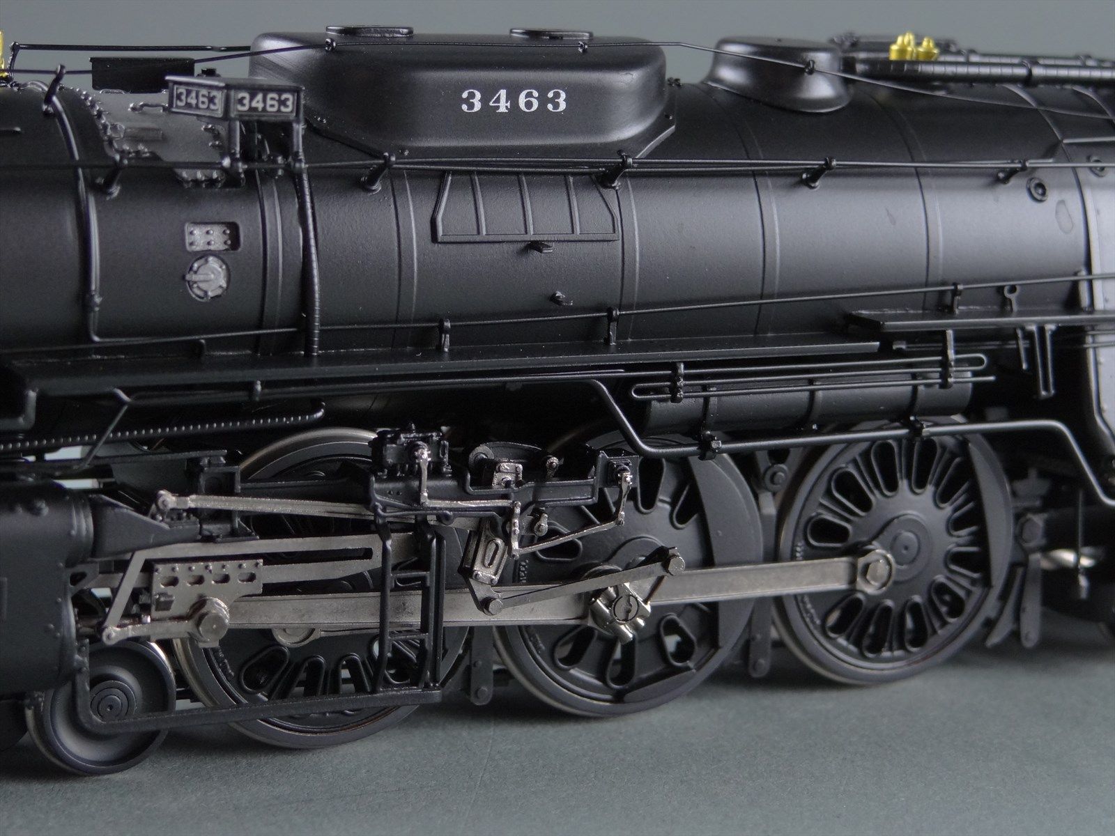 HO GPM Glacier Park ATSF Santa Fe 4-6-4 #3463 1950's Modernized