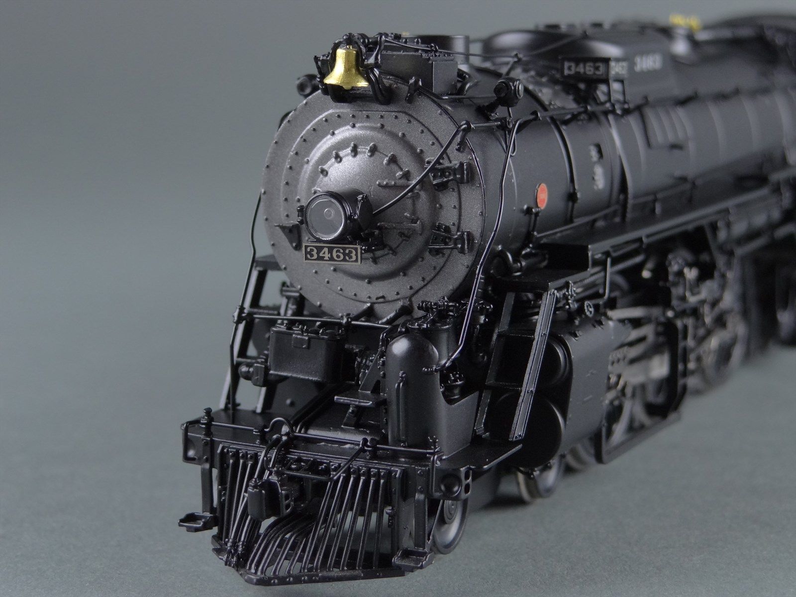 HO GPM Glacier Park ATSF Santa Fe 4-6-4 #3463 1950's Modernized