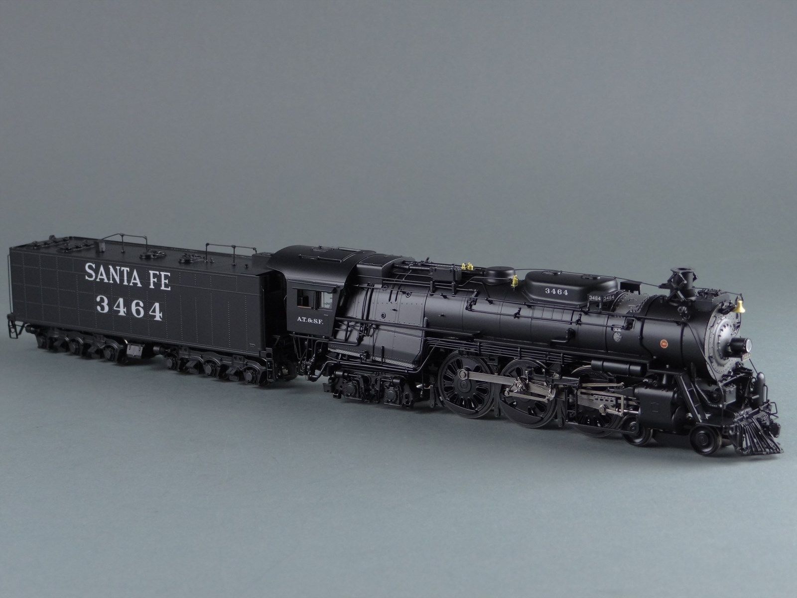 HO GPM Glacier Park ATSF Santa Fe 4-6-4 #3464 1940's As Modified