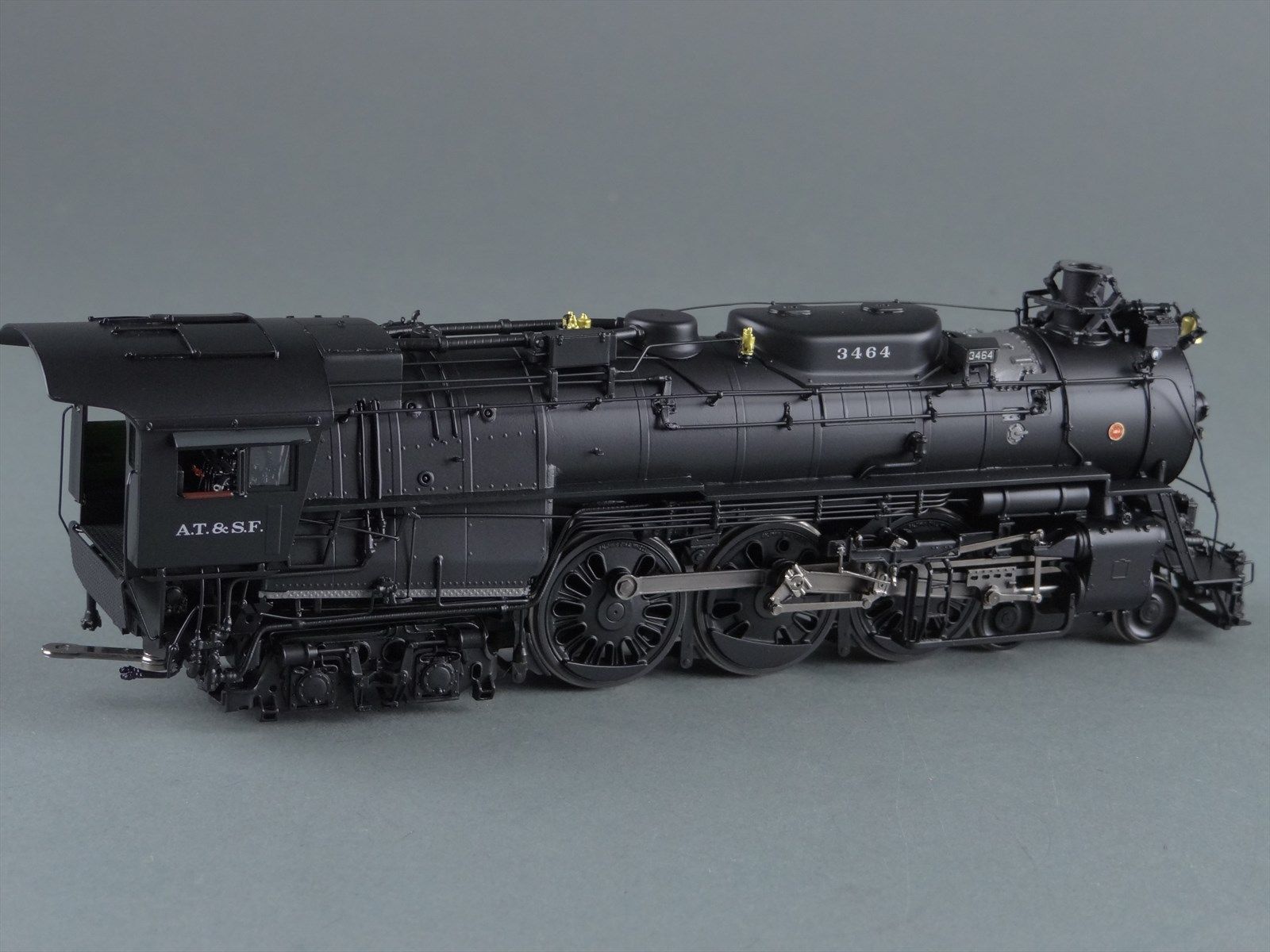 HO GPM Glacier Park ATSF Santa Fe 4-6-4 #3464 1940's As Modified