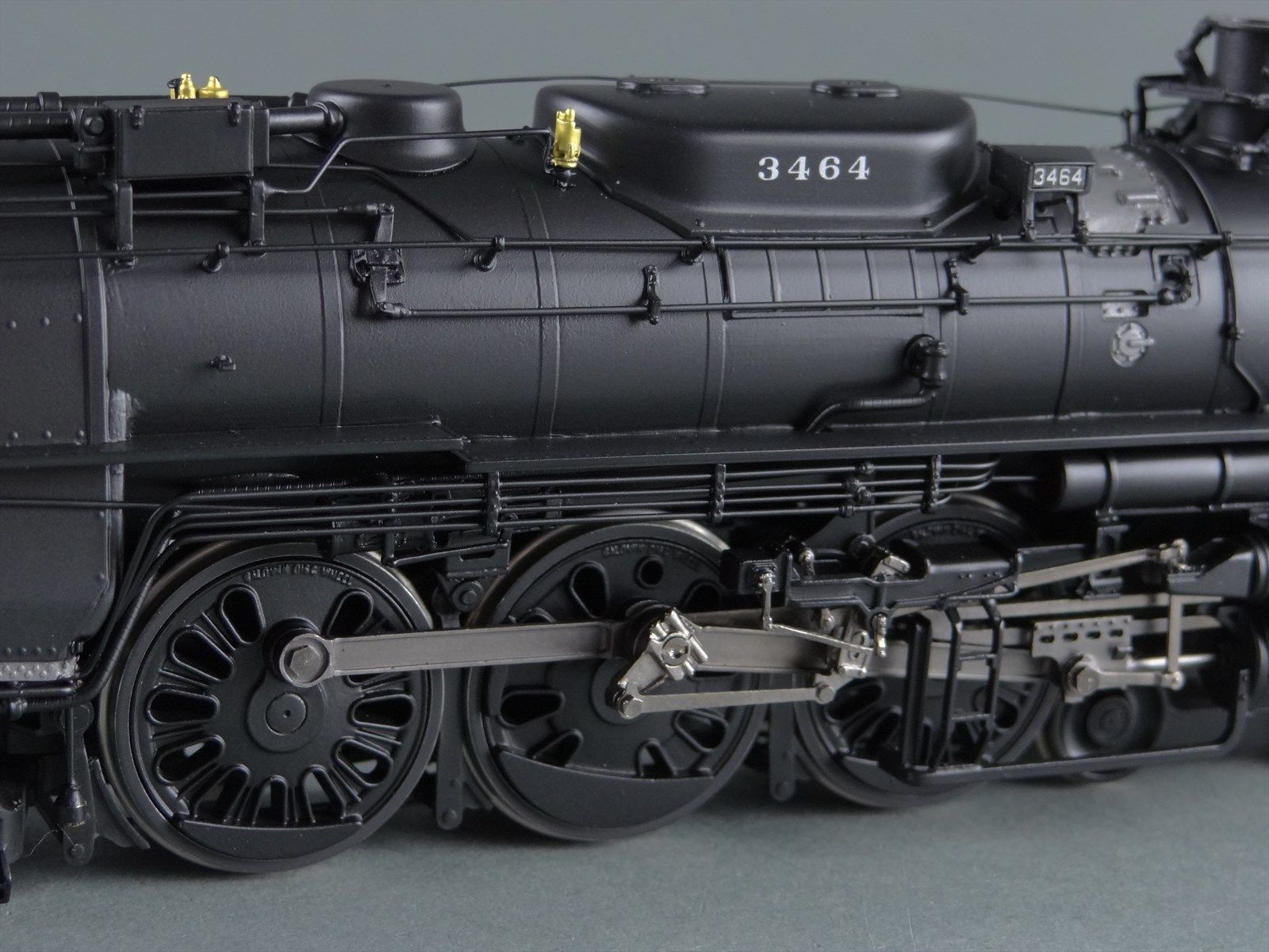 HO GPM Glacier Park ATSF Santa Fe 4-6-4 #3464 1940's As Modified