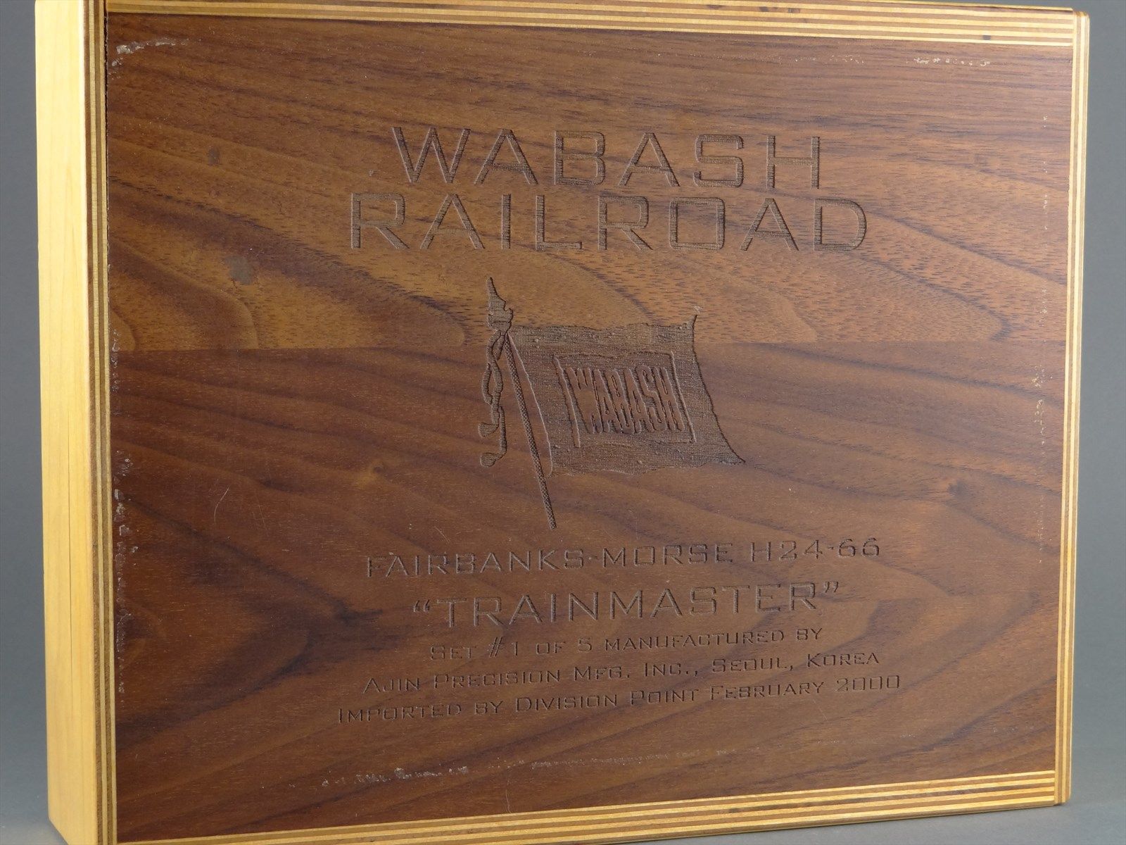 HO DP Division Point Wabash FM H-24-66 Trainmaster 2 Unit Set - #1 of 5 ...