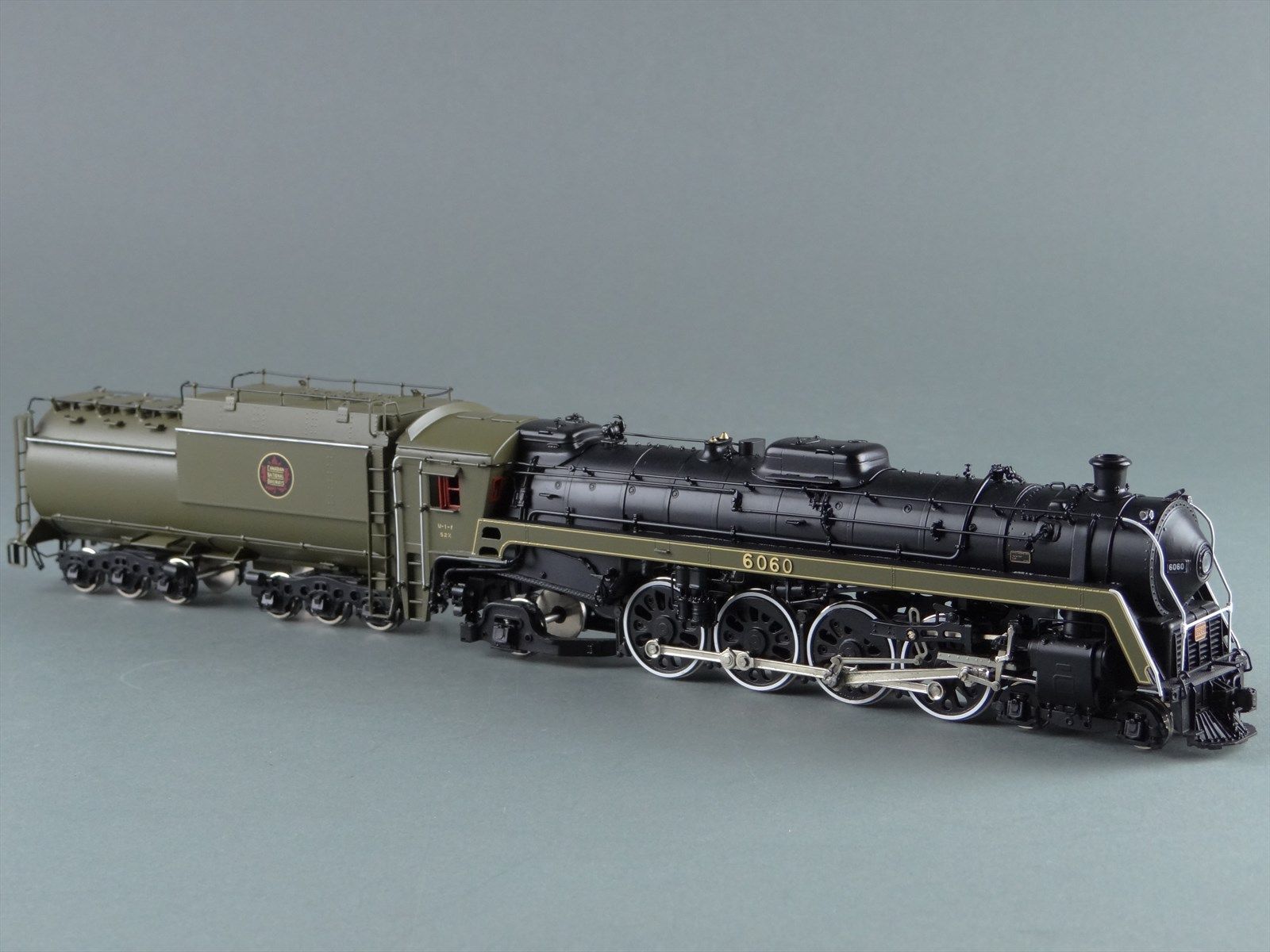 HO Brass PFM VH CNR CN Canadian National 4-8-2 U-1f #6060 - Bullet Nose - PFM SAMPLE