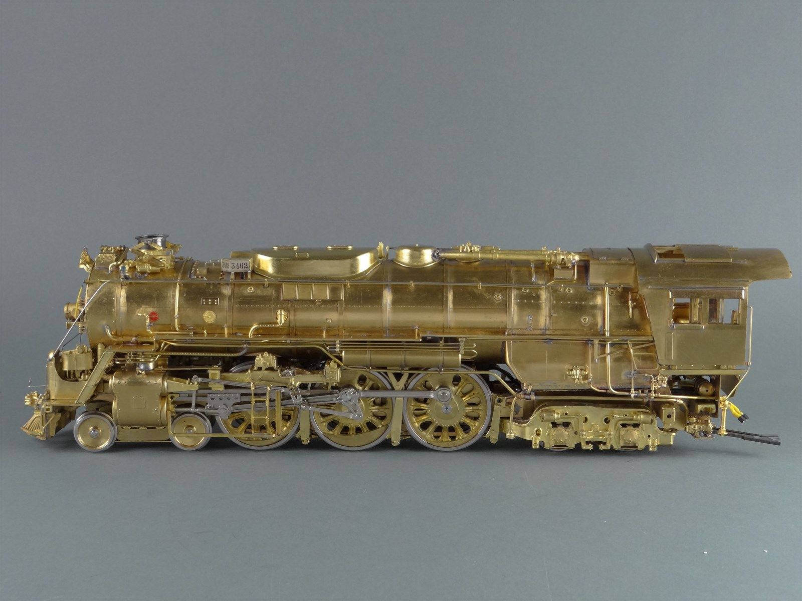O 2-RAIL Brass SOFUE MODEL WORKS ATSF Santa Fe 4-6-4 #3461-3465 - Handbuilt