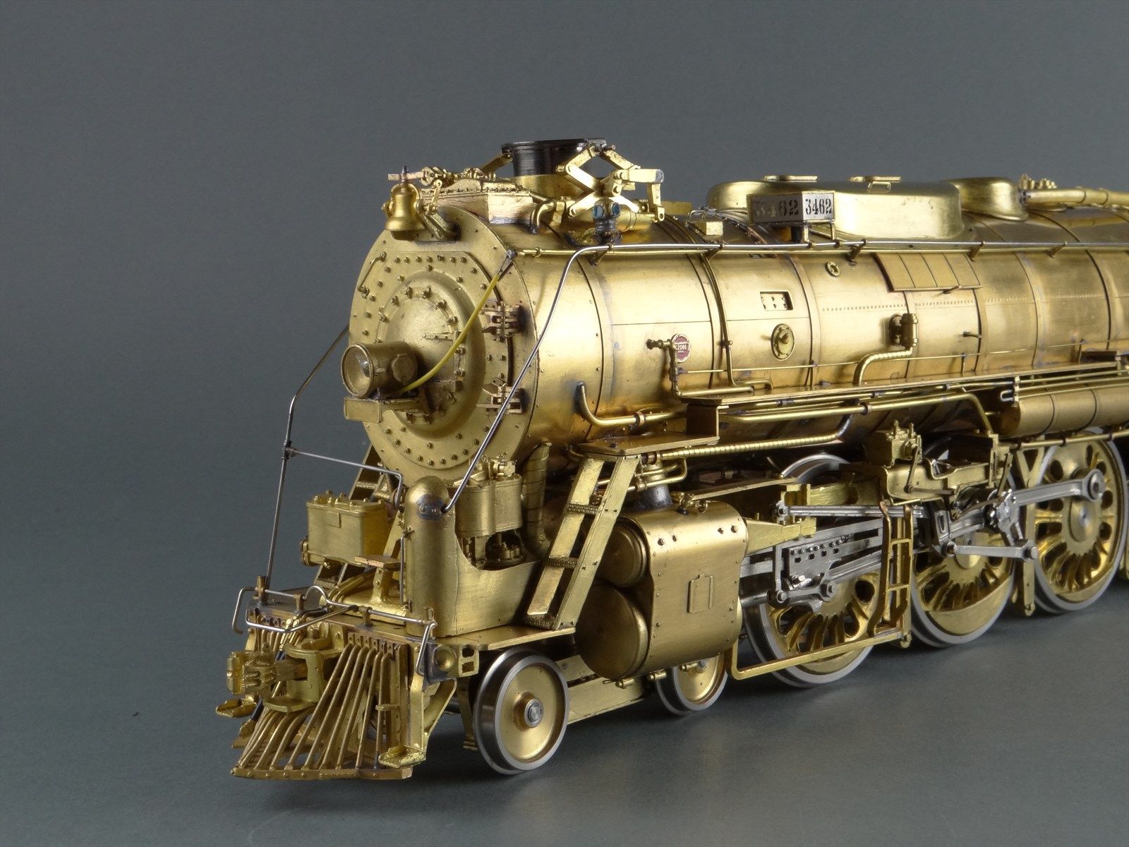 O 2-RAIL Brass SOFUE MODEL WORKS ATSF Santa Fe 4-6-4 #3461-3465 - Handbuilt