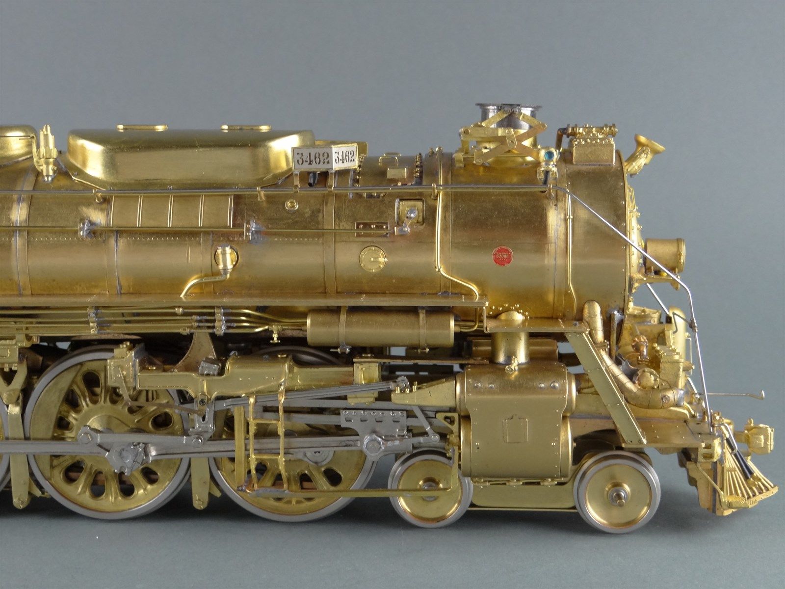 O 2-RAIL Brass SOFUE MODEL WORKS ATSF Santa Fe 4-6-4 #3461-3465 - Handbuilt