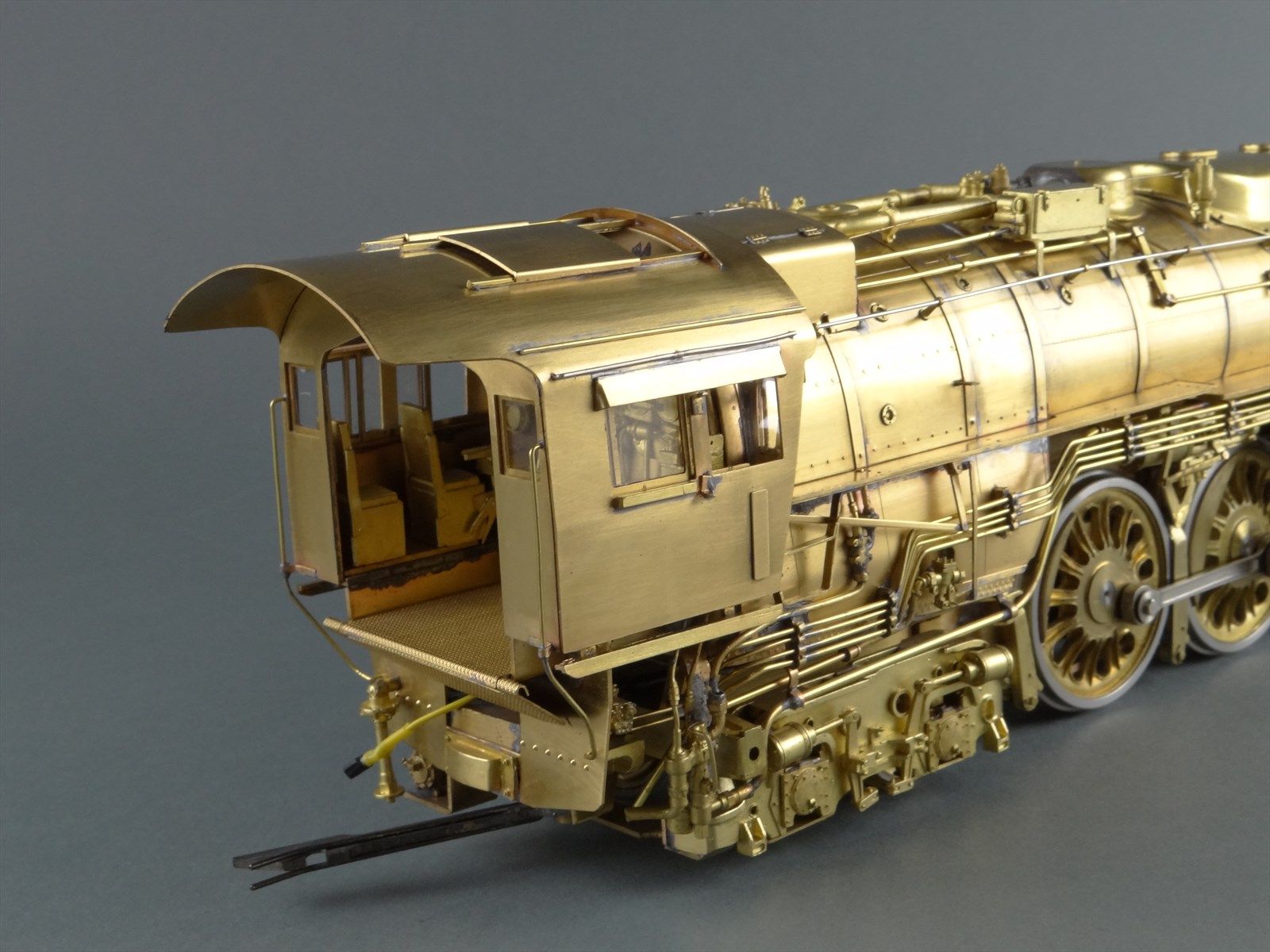 O 2-RAIL Brass SOFUE MODEL WORKS ATSF Santa Fe 4-6-4 #3461-3465 - Handbuilt
