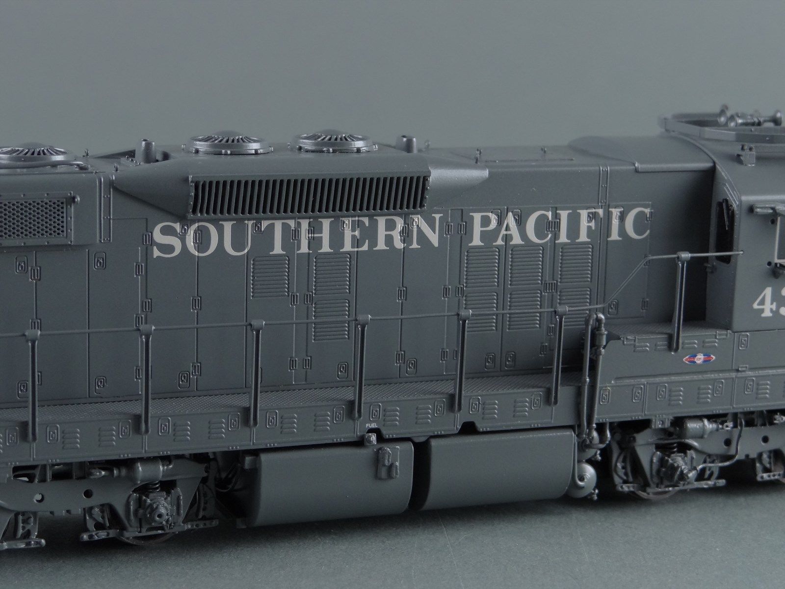 HO Brass OMI 6780.1 Overland SP SD9E Diesel #4343 w/ Tall Icicle Breakers