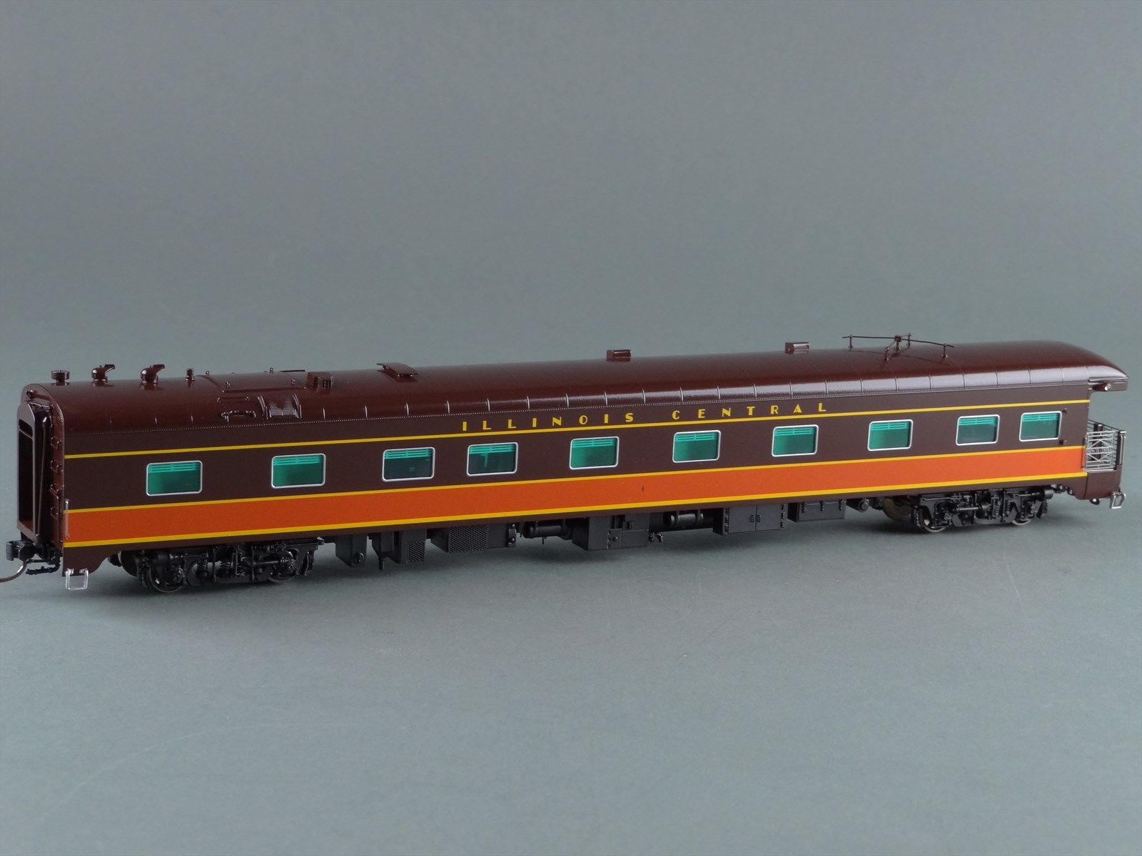 HO Brass Model Train - Railway Classics IC Illinois Central Business Car #1