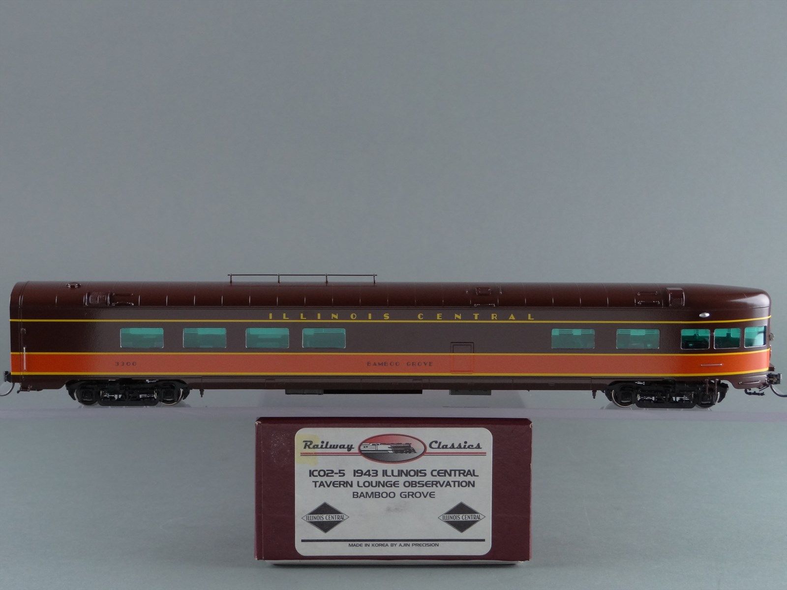 HO Brass Model Train - Railway Classics IC 1943 City Of Miami Tavern ...