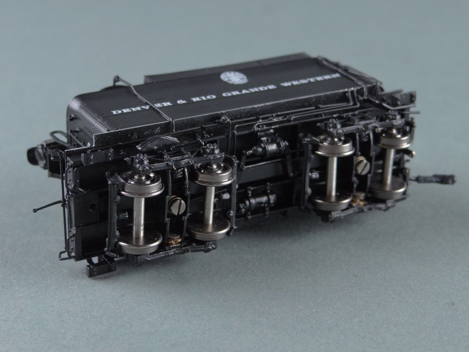 HOn3 Brass Model Train - PSC 17208-5 D&RGW Rio Grande 2-8-0 C-19 #346 ...