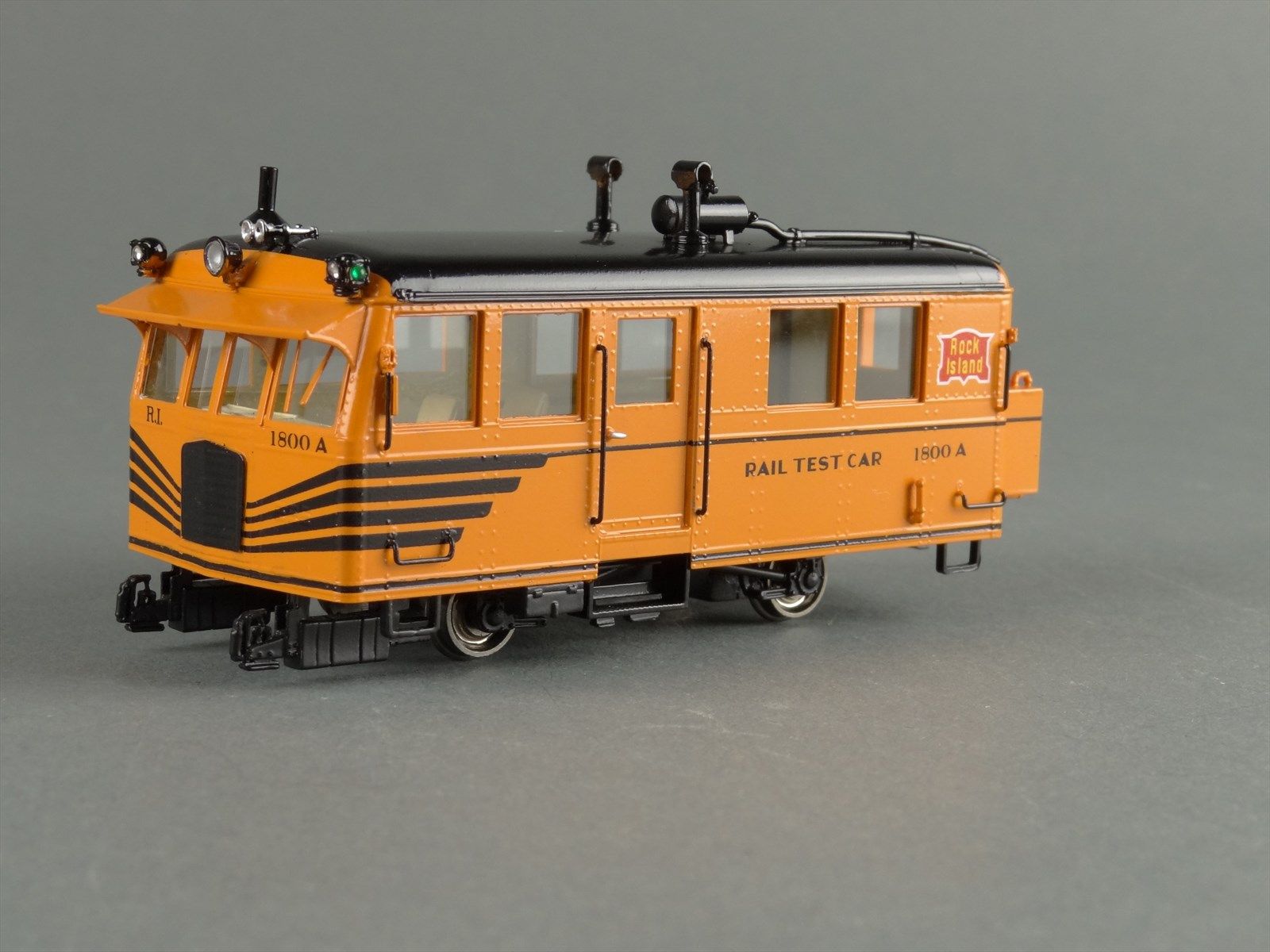 HO Brass Model Train - OMI 4312.1 RI Rock Island - Magnetic Rail Defect ...