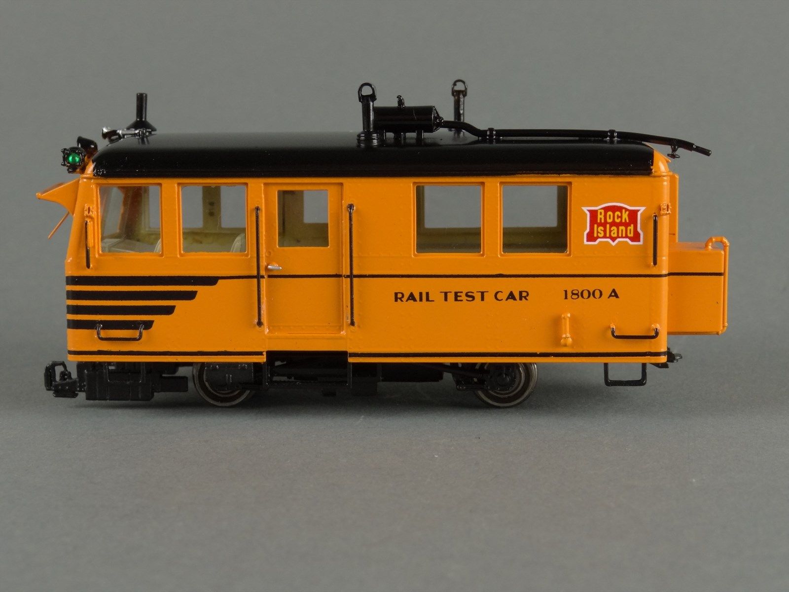 HO Brass Model Train - OMI 4312.1 RI Rock Island - Magnetic Rail Defect ...