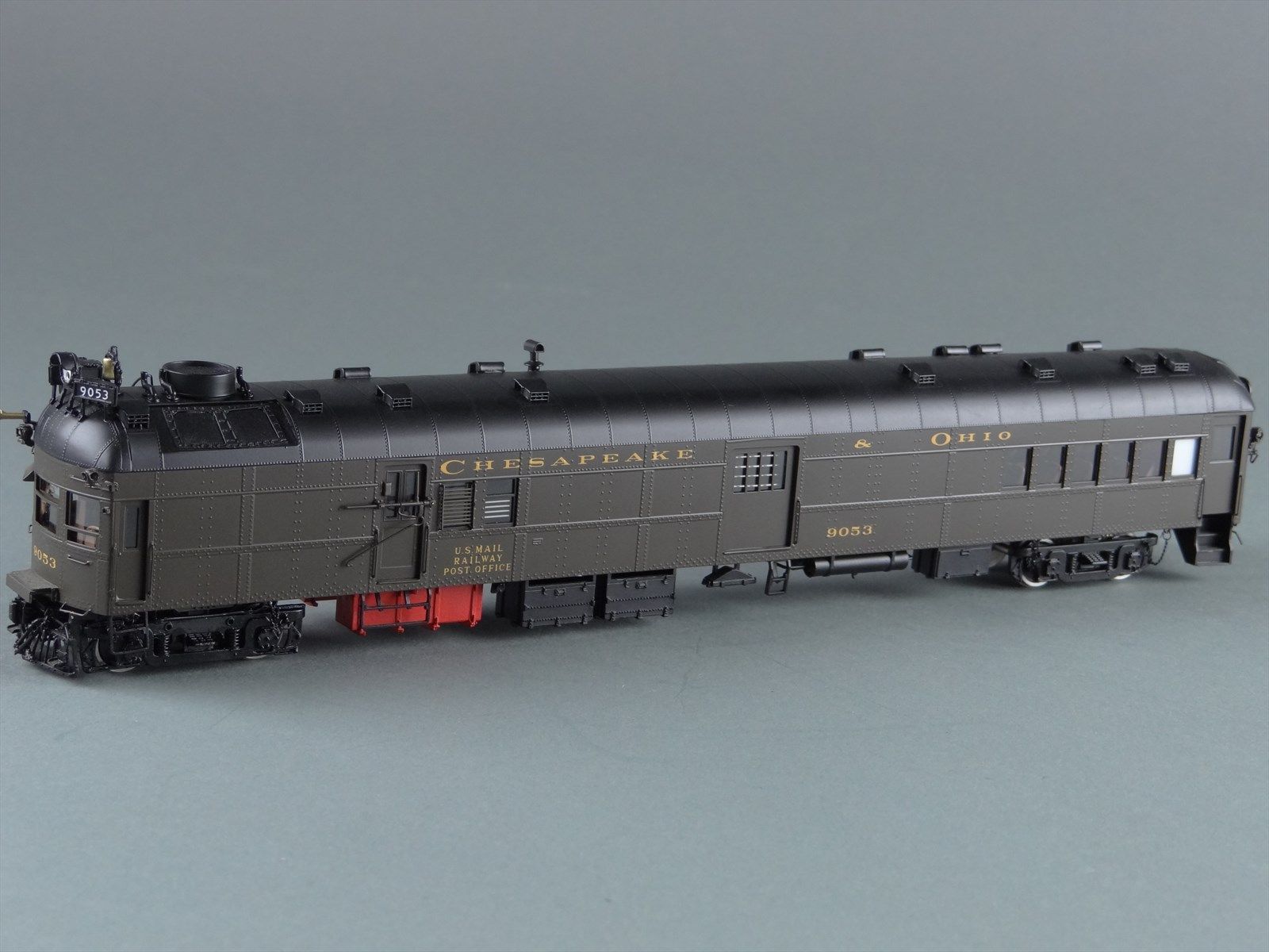 HO Brass Model Train - W&R C&O Chesapeake & Ohio Brill Gas Electric ...