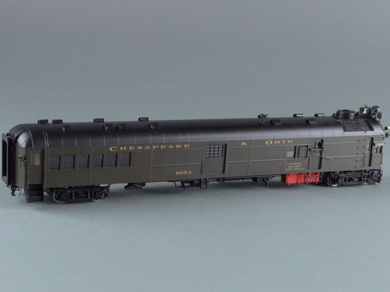 HO Brass Model Train - W&R C&O Chesapeake & Ohio Brill Gas Electric ...