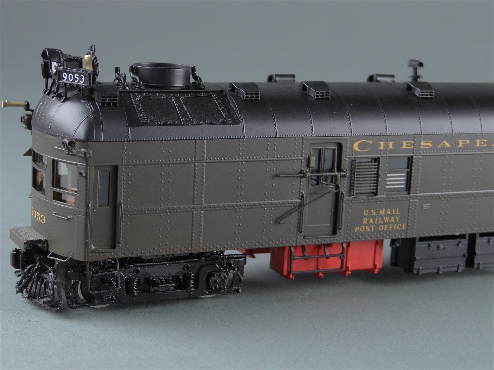 HO Brass Model Train - W&R C&O Chesapeake & Ohio Brill Gas Electric ...
