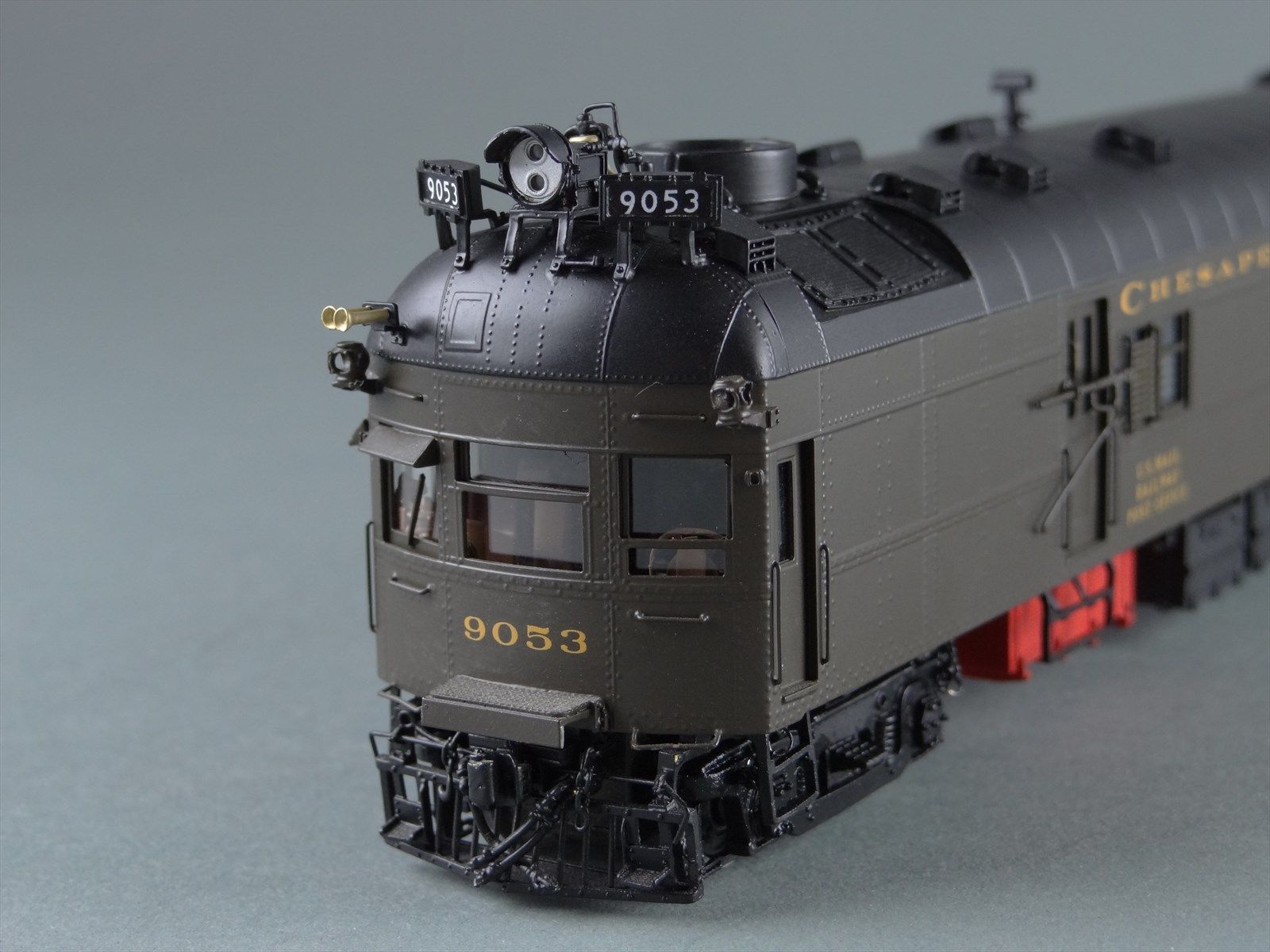 HO Brass Model Train - W&R C&O Chesapeake & Ohio Brill Gas Electric ...