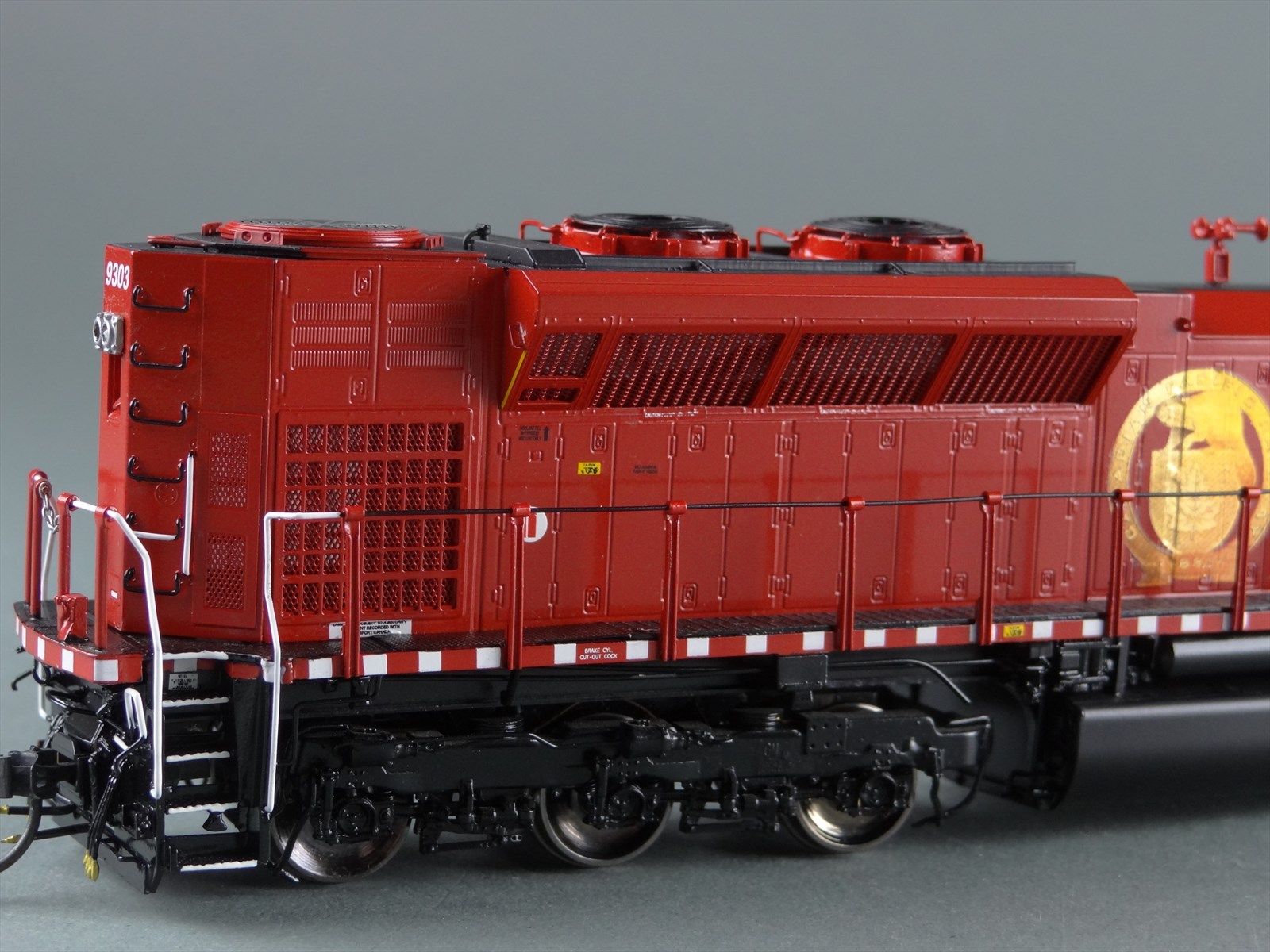 HO Brass Model Train - OMI 6632.1 Overland CP CPR EMD SD90AC SD90MAC ...