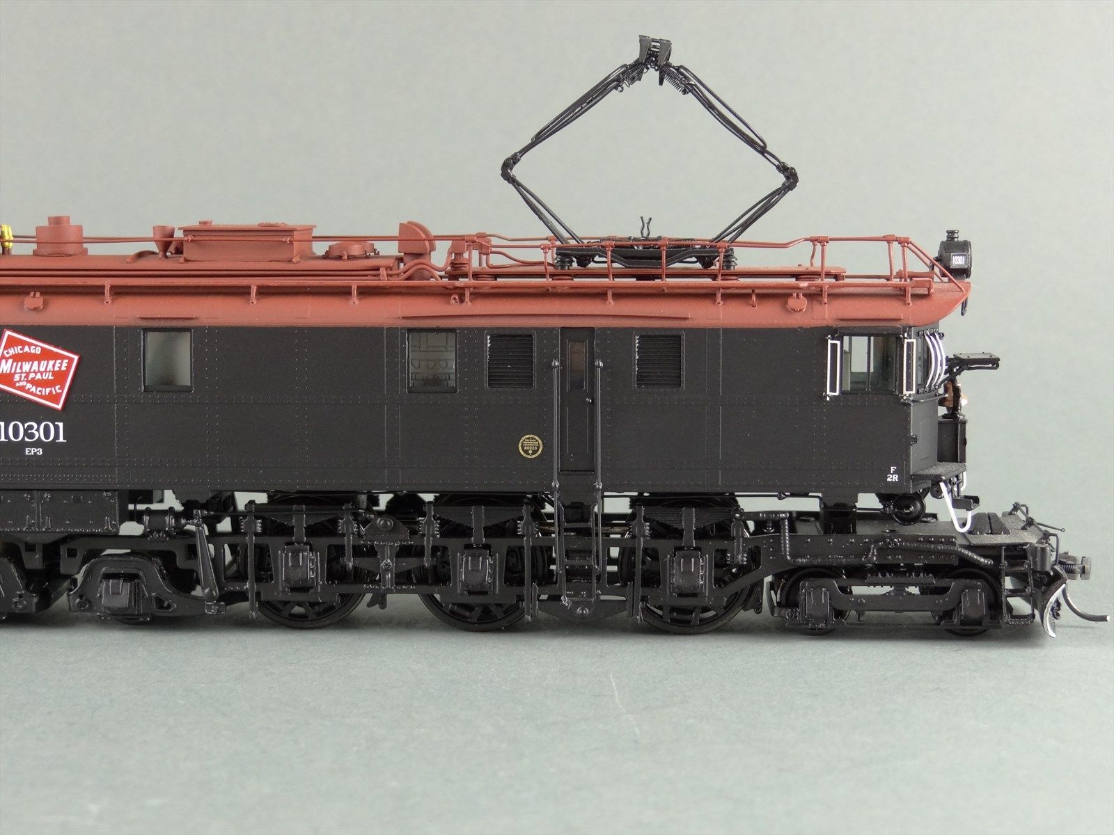 HO Brass Model Train - PSC Precision Scale 18214-1 Milwaukee EP-3 Quill ...