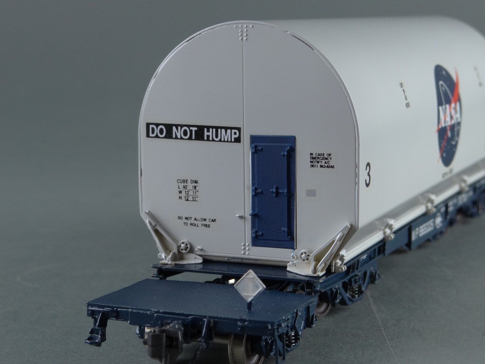 HO Brass Model Train - OMI 3081.1 MP NASA Shuttle Solid Rocket Motor ...