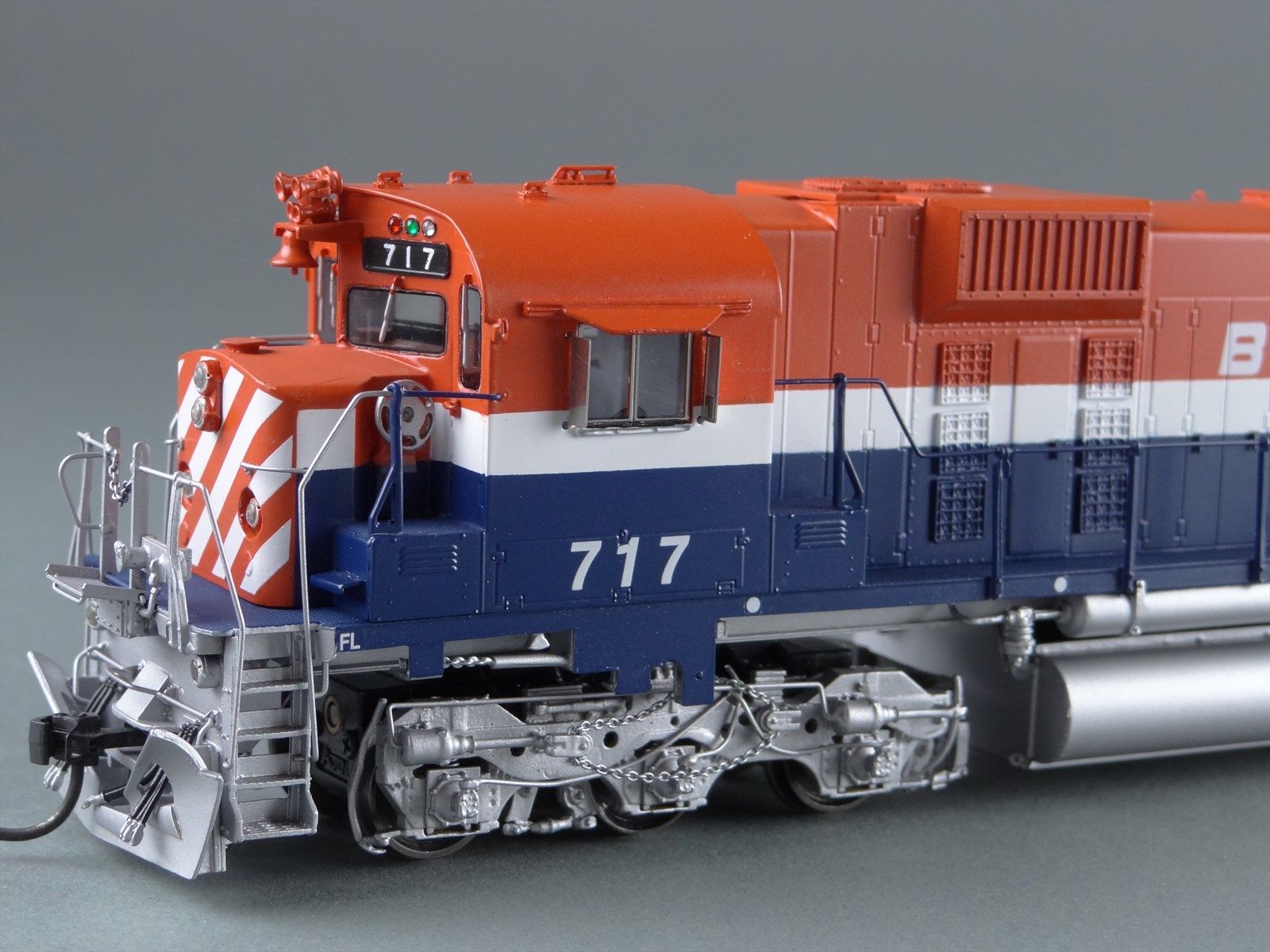 HO Brass Model Train - OMI AA-1170-2 Overland BCR BC Rail M630 Diesel ...