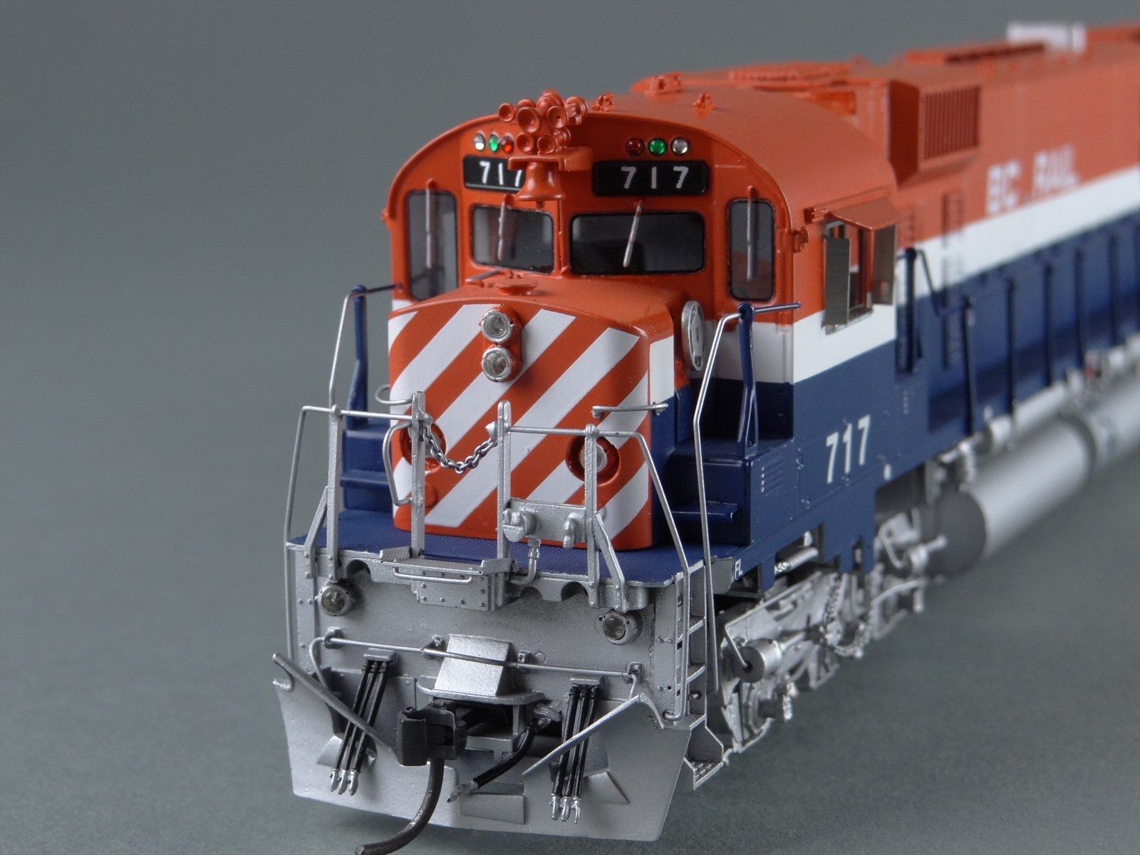 HO Brass Model Train - OMI AA-1170-2 Overland BCR BC Rail M630 Diesel ...