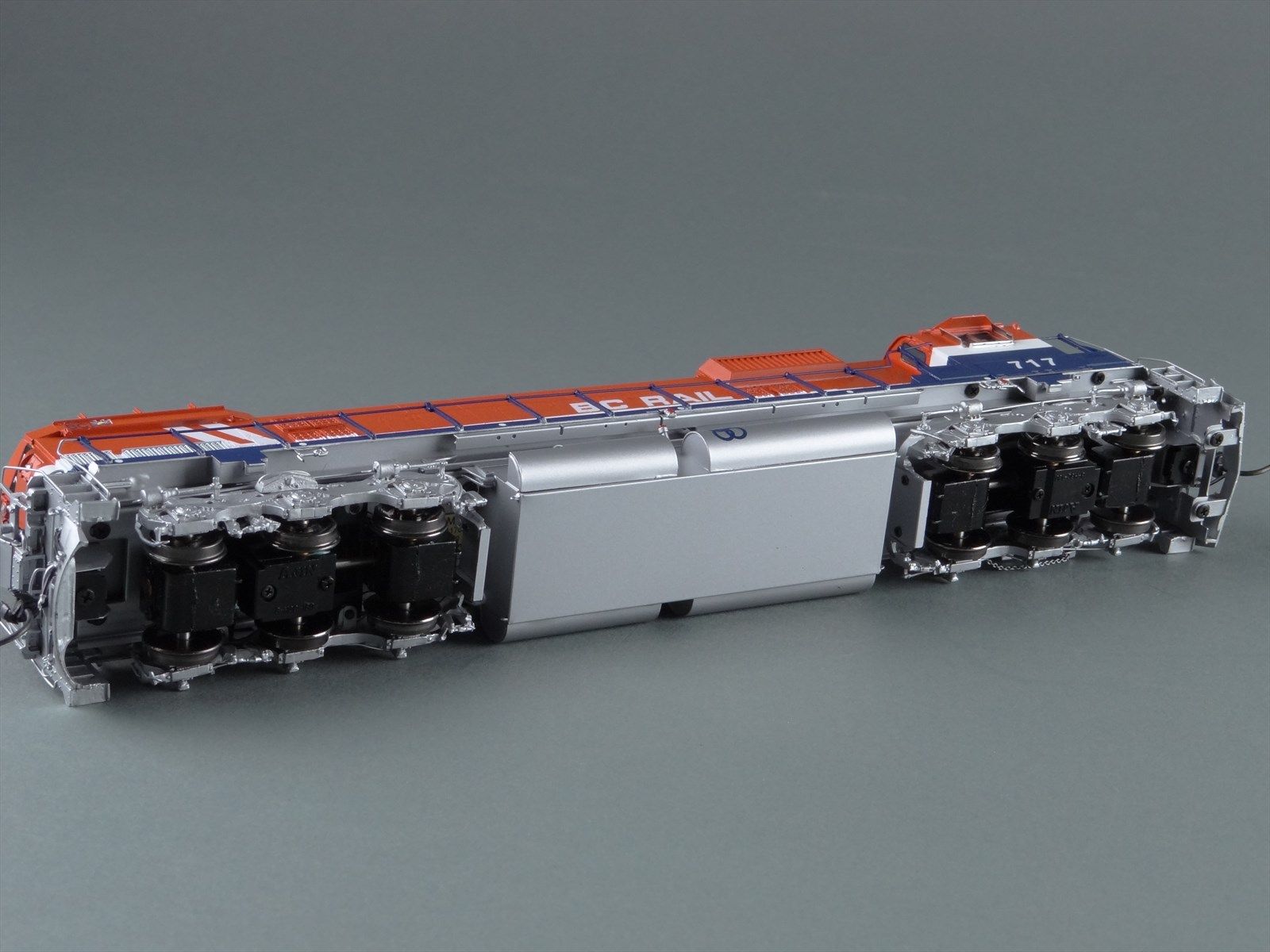 HO Brass Model Train - OMI AA-1170-2 Overland BCR BC Rail M630 Diesel ...