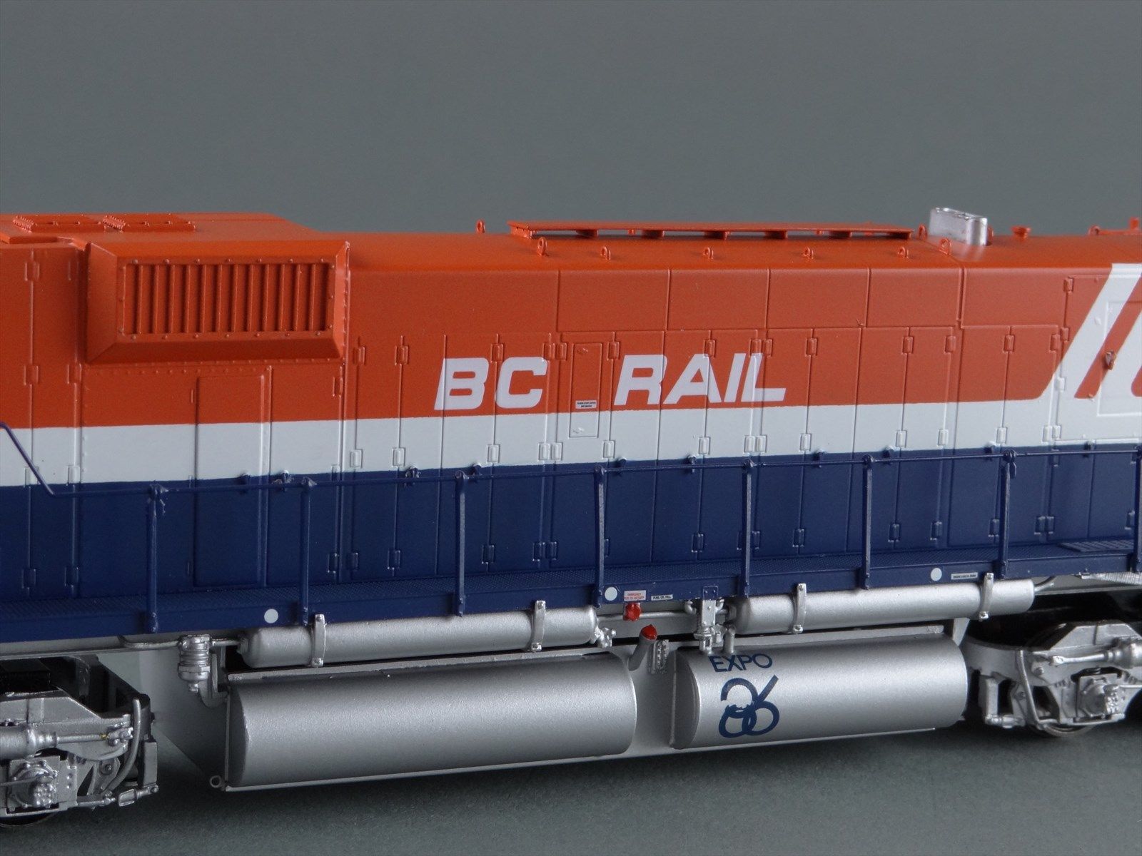 HO Brass Model Train - OMI AA-1169-1 Overland BCR BC Rail M630 Diesel ...