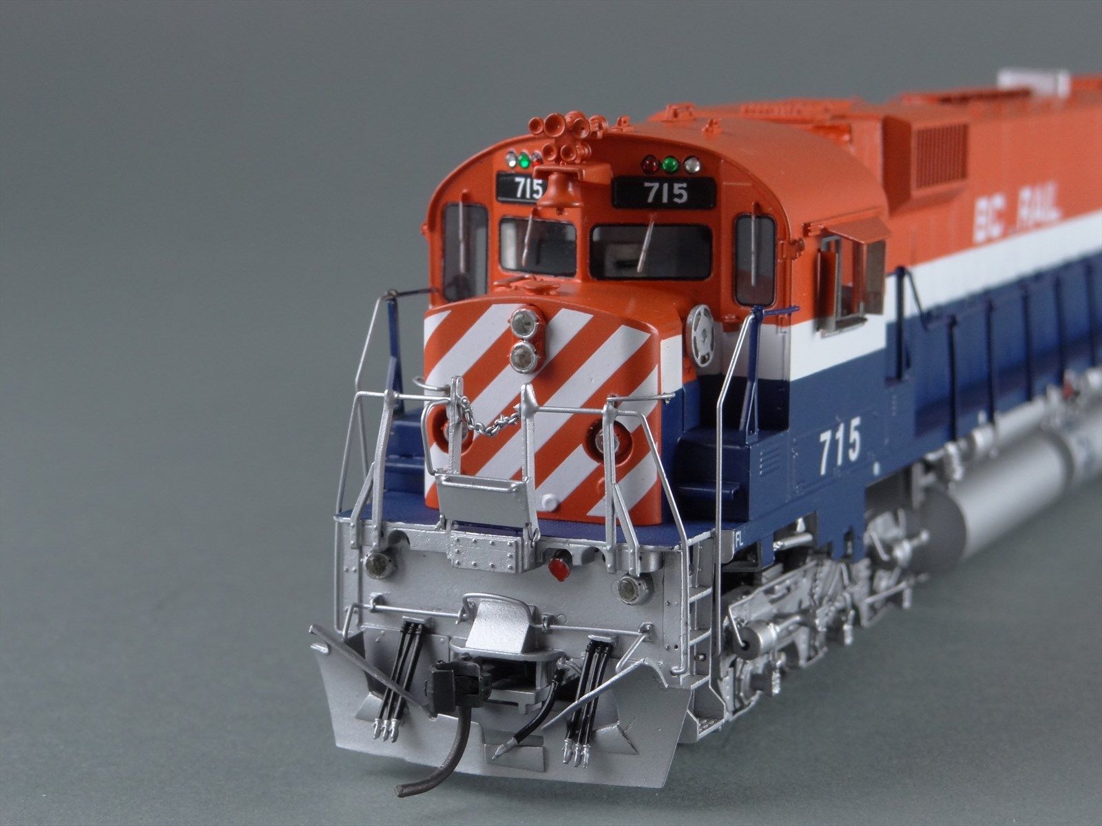 HO Brass Model Train - OMI AA-1169-1 Overland BCR BC Rail M630 Diesel ...