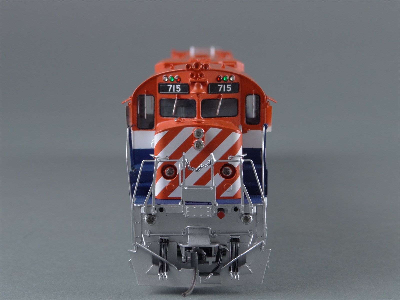 HO Brass Model Train - OMI AA-1169-1 Overland BCR BC Rail M630 Diesel #715 w/DCC