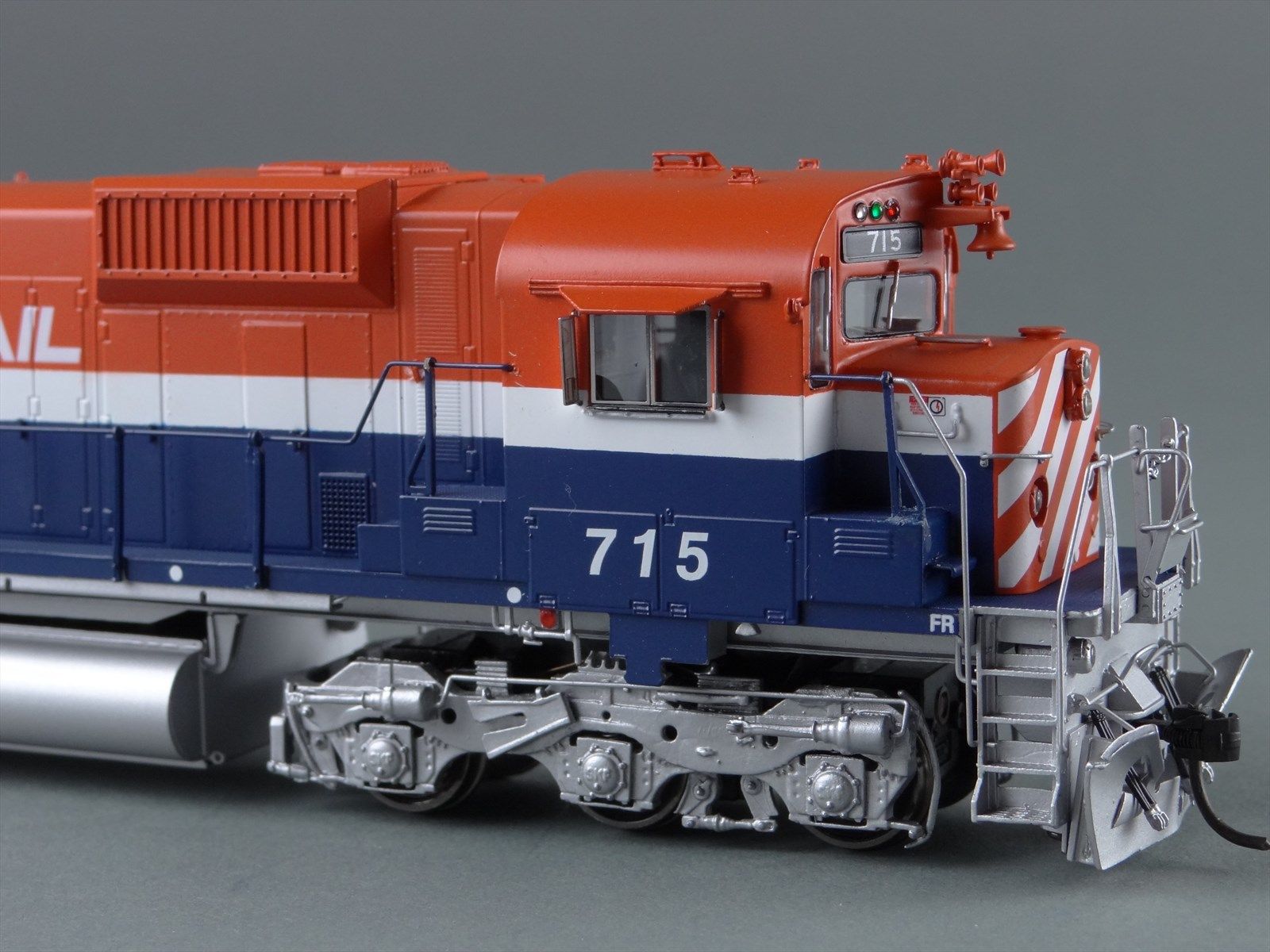 HO Brass Model Train - OMI AA-1169-1 Overland BCR BC Rail M630 Diesel ...