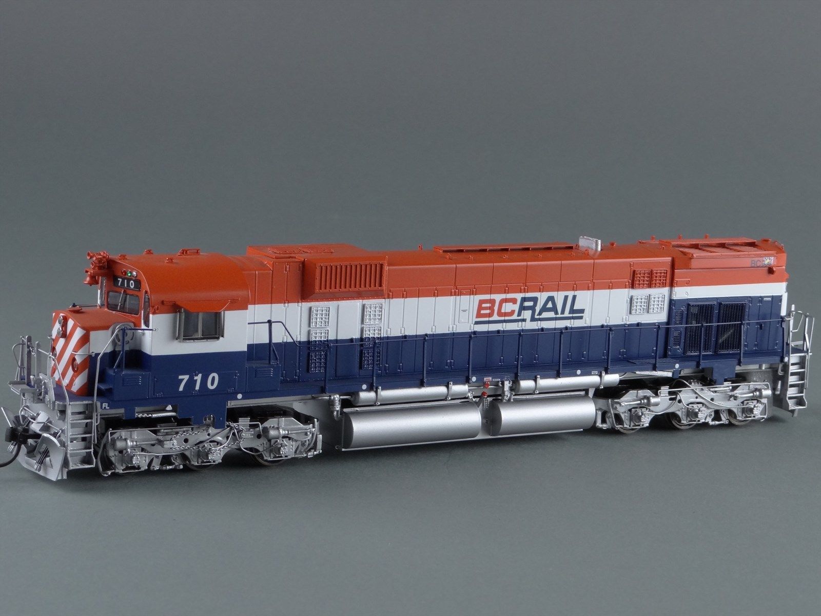 HO Brass Model Train - OMI AA-1171-2 Overland BCR BC Rail M630 Diesel ...