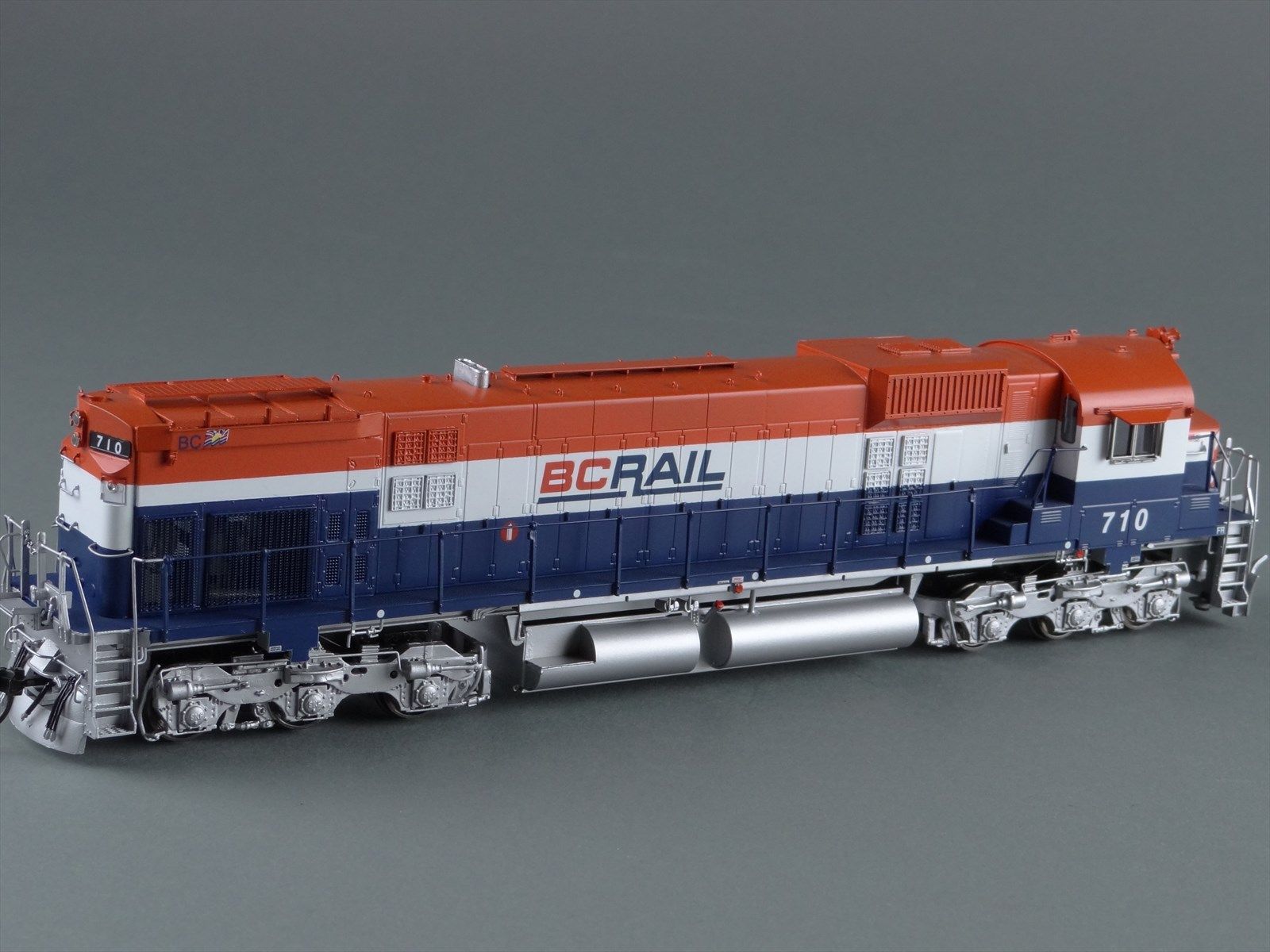 HO Brass Model Train - OMI AA-1171-2 Overland BCR BC Rail M630 Diesel ...