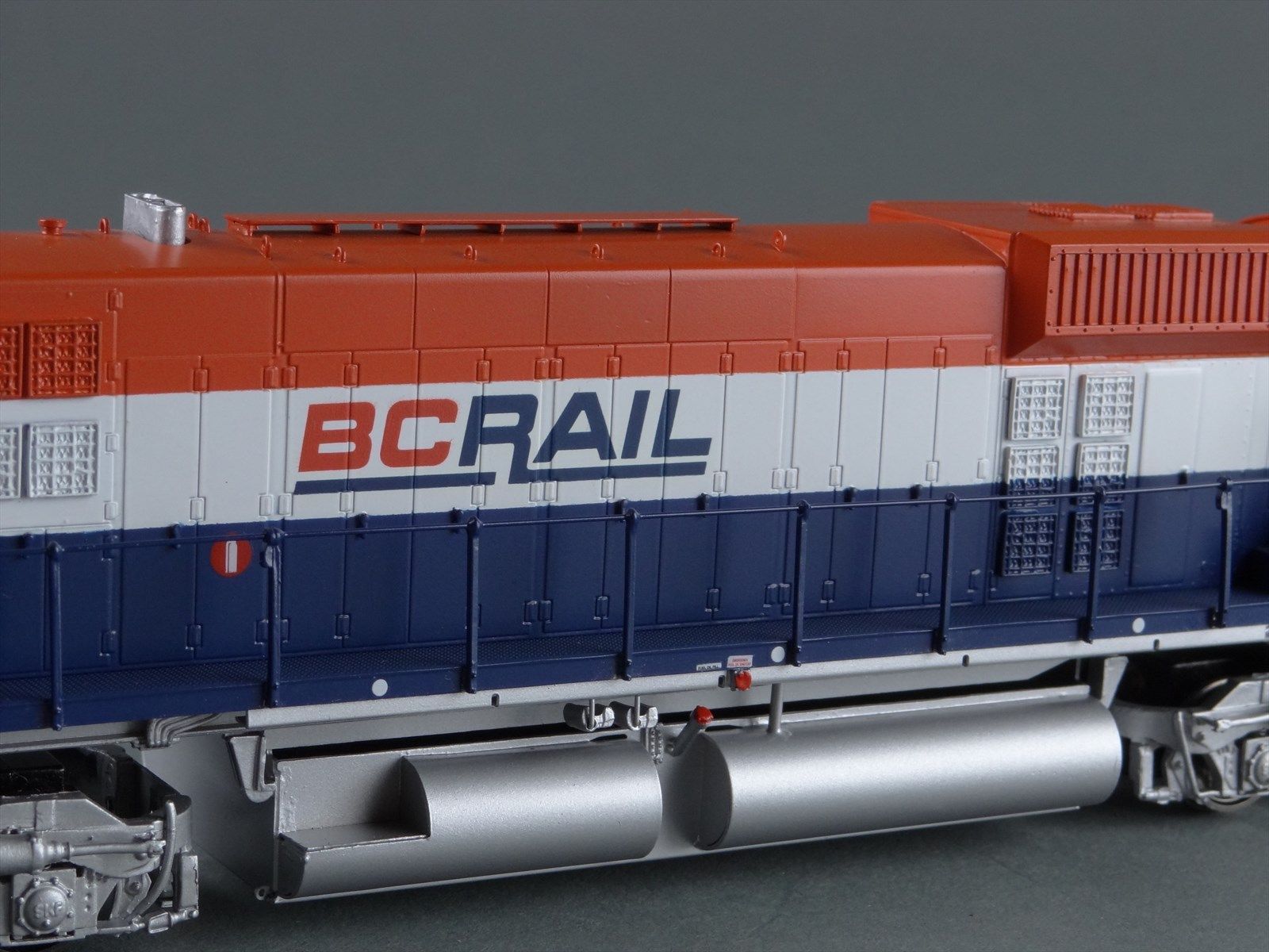 HO Brass Model Train - OMI AA-1171-2 Overland BCR BC Rail M630 Diesel ...