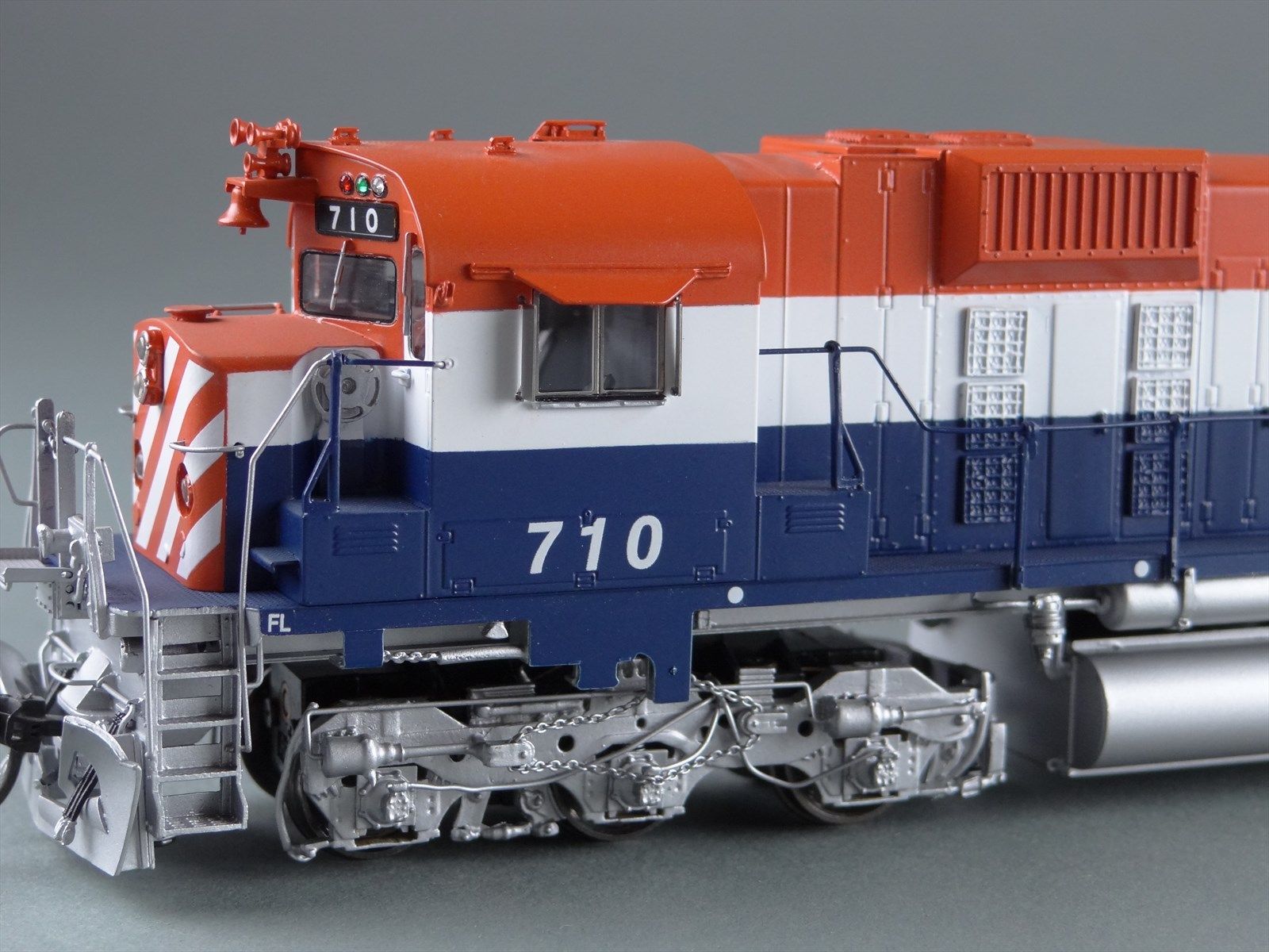 HO Brass Model Train - OMI AA-1171-2 Overland BCR BC Rail M630 Diesel ...