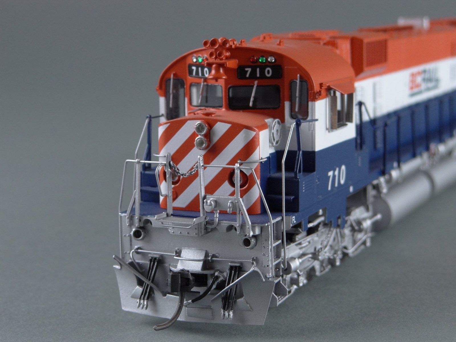 HO Brass Model Train - OMI AA-1171-2 Overland BCR BC Rail M630 Diesel ...