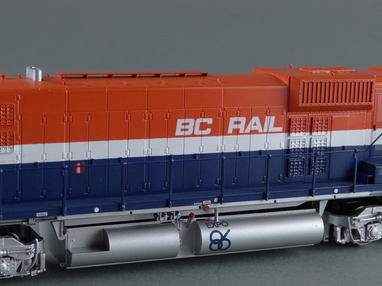 HO Brass Model Train - OMI AA-1174-2 Overland BCR BC Rail M630W Diesel ...
