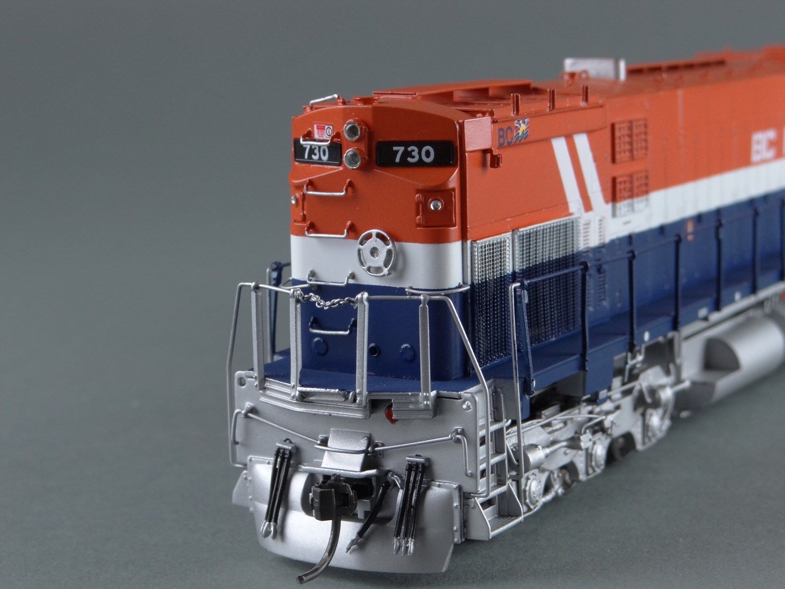 HO Brass Model Train - OMI AA-1174-2 Overland BCR BC Rail M630W Diesel ...