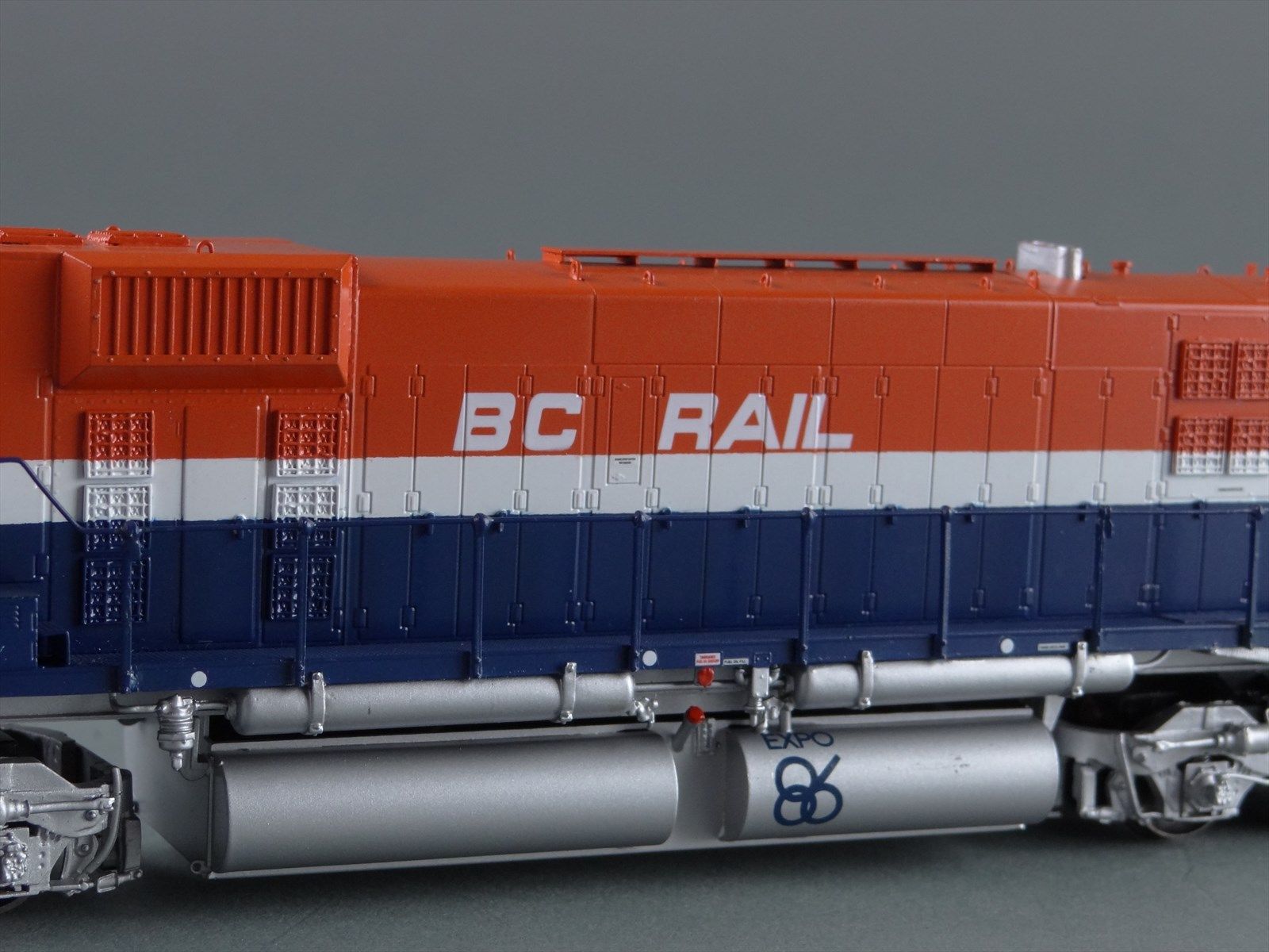 HO Brass Model Train - OMI AA-1174-2 Overland BCR BC Rail M630W Diesel ...