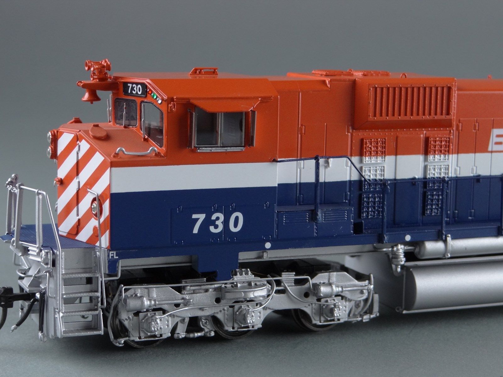 HO Brass Model Train - OMI AA-1174-2 Overland BCR BC Rail M630W Diesel ...