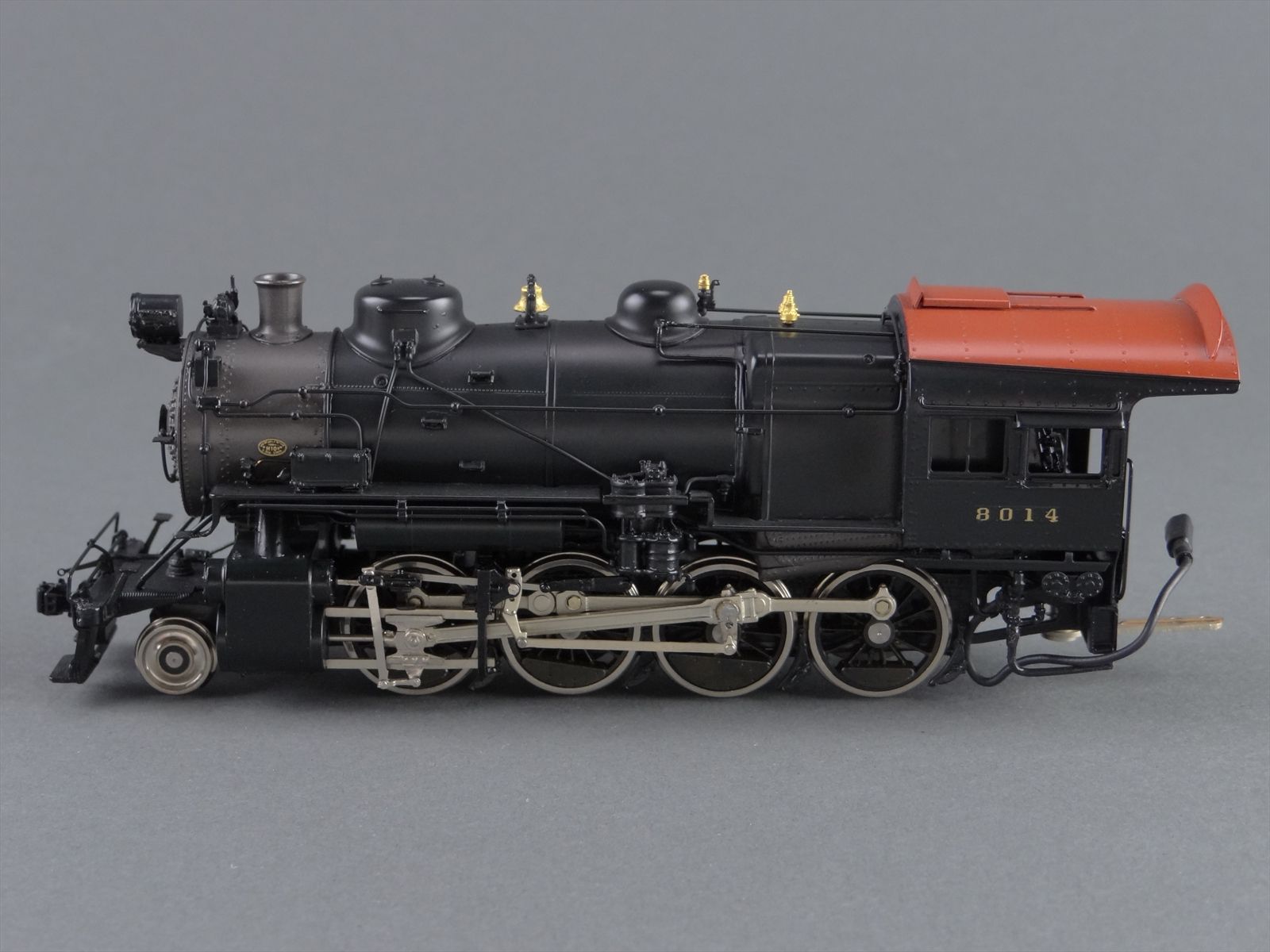 HO Brass Model Train - Key CS #50 PRR 2-8-0 H-10 with Stoker #8014