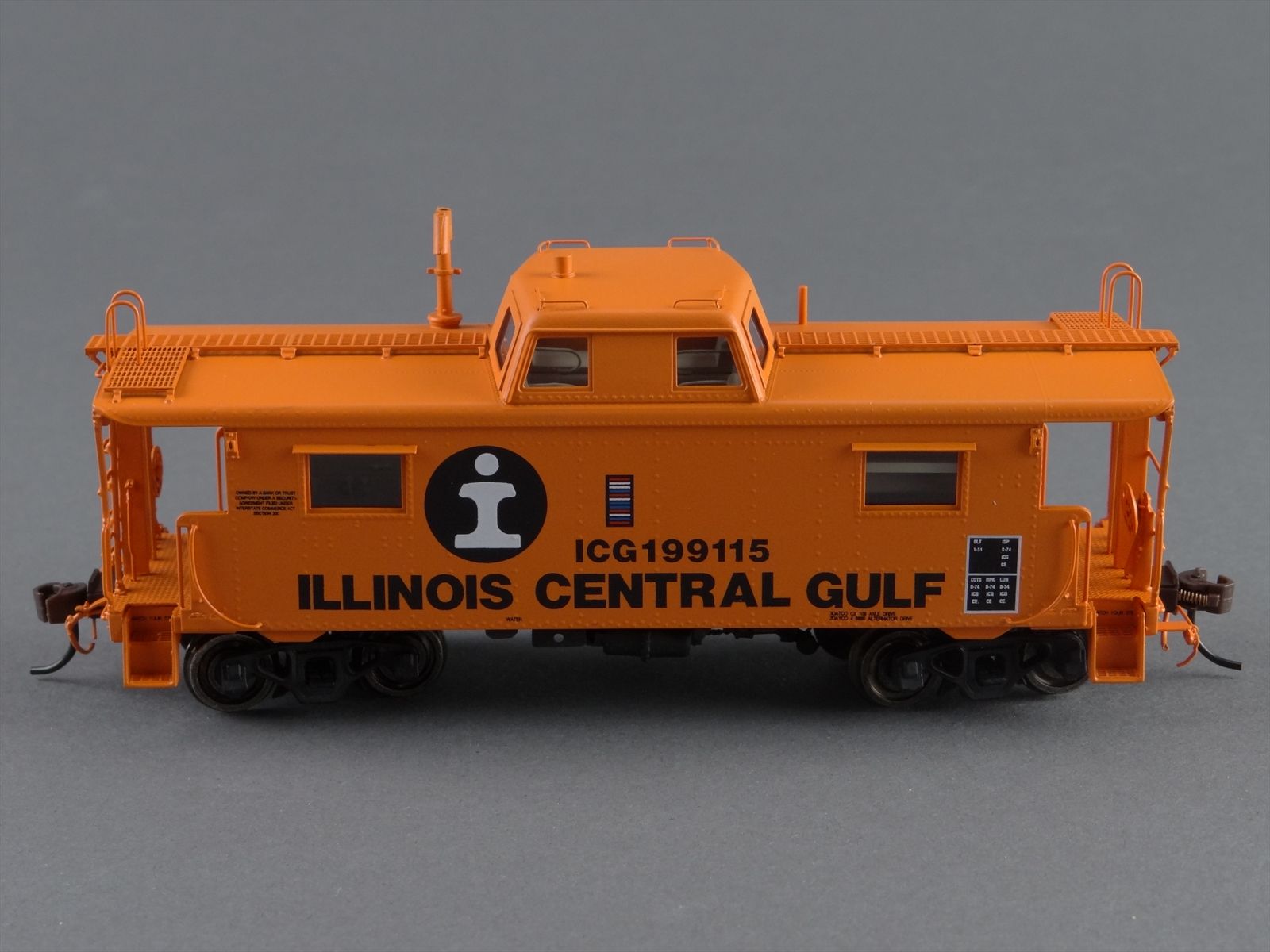 HO Brass Model Train - Rail Classics R-243 ICG N8 Caboose #199115 w ...