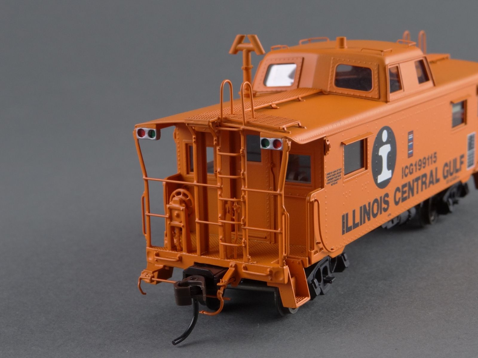 HO Brass Model Train - Rail Classics R-243 ICG N8 Caboose #199115 w ...