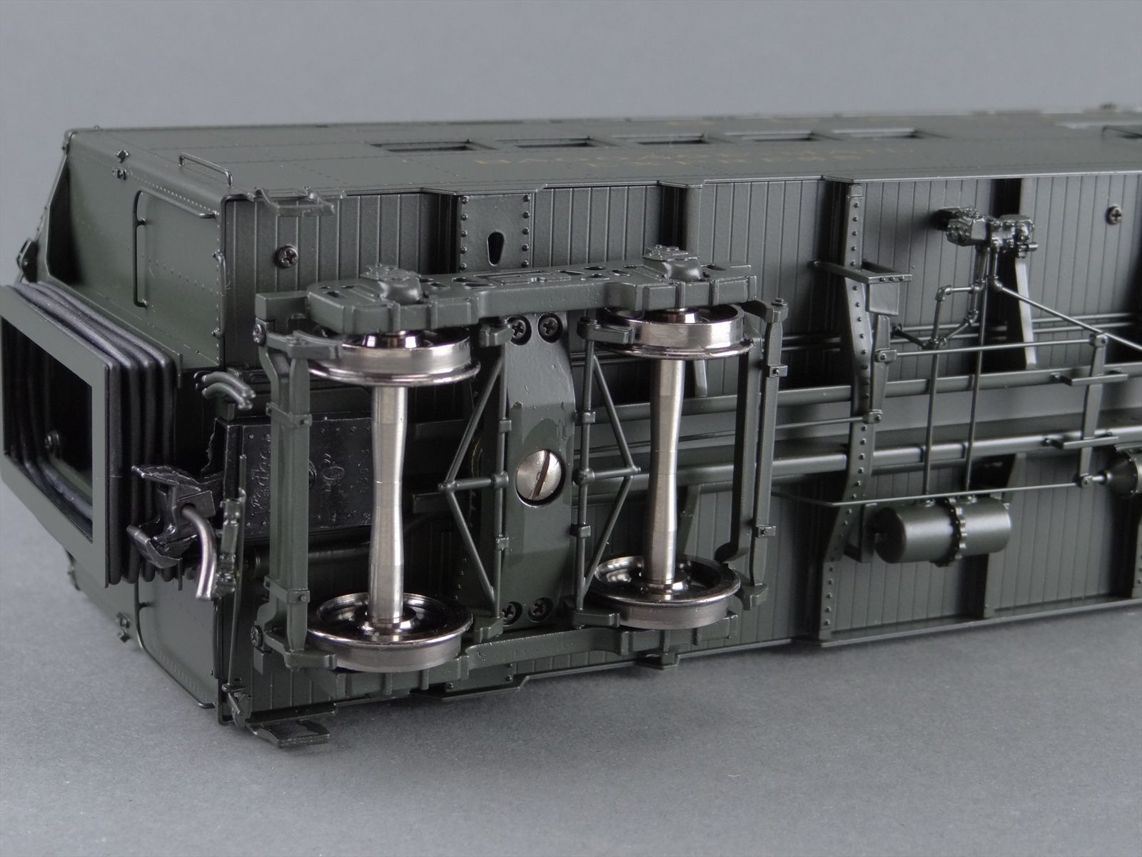 O Scale Brass Model Train - PSC 17373-1 CB&Q BE-1 Express Ex Troop ...